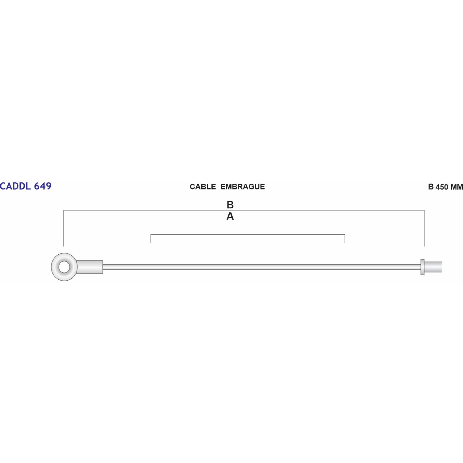 Cable de Embrague Duralast DL649 | AutoZone