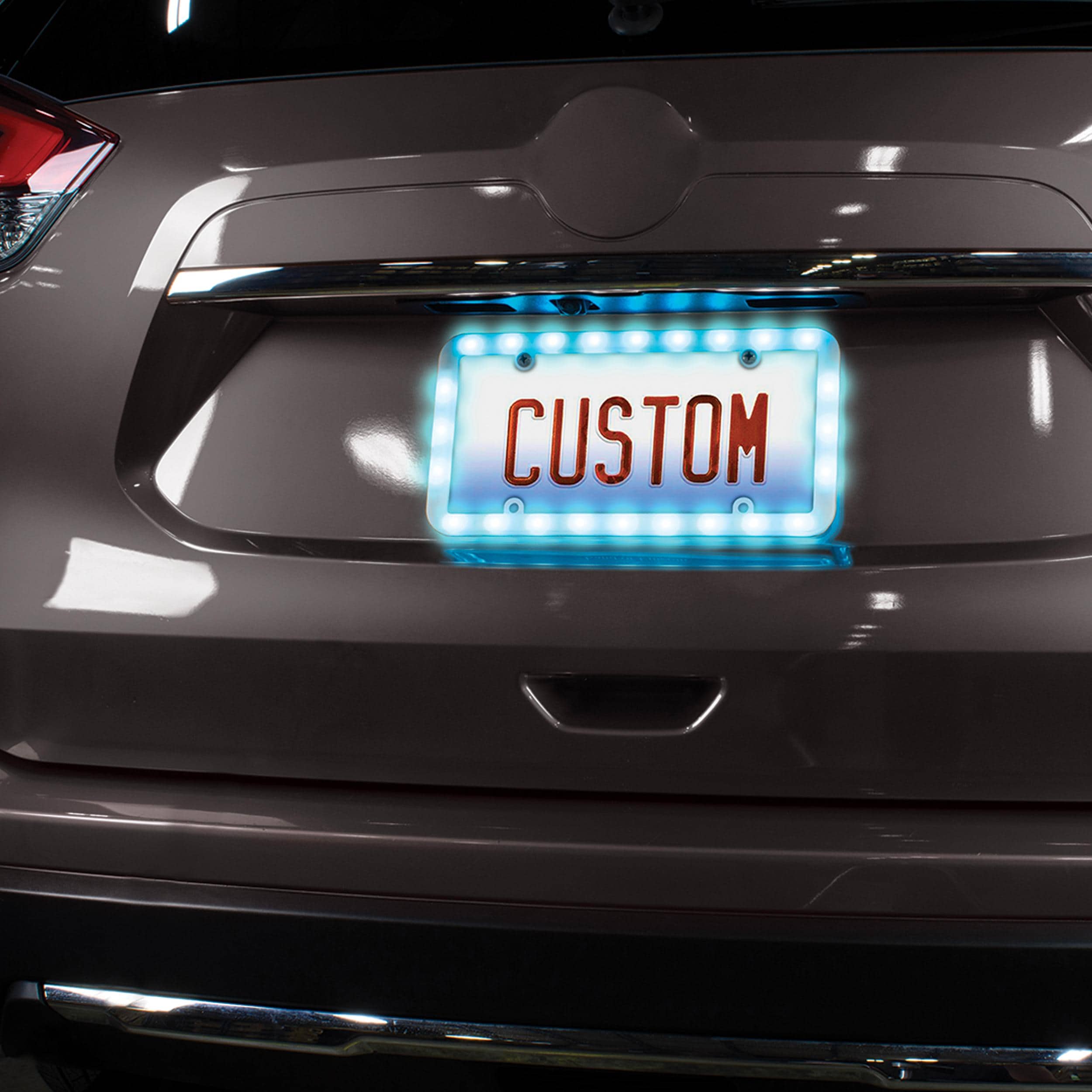 Custom Accessories Multi-color LED License Plate Frame | AutoZone