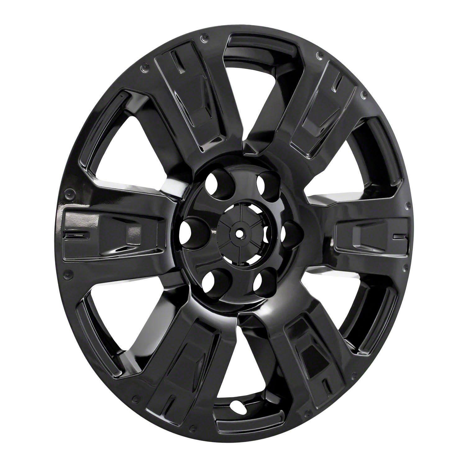 Coast To Coast Black 18in Wheel Cover/Hub Cap 4 Piece IWCIMP403BLK ...