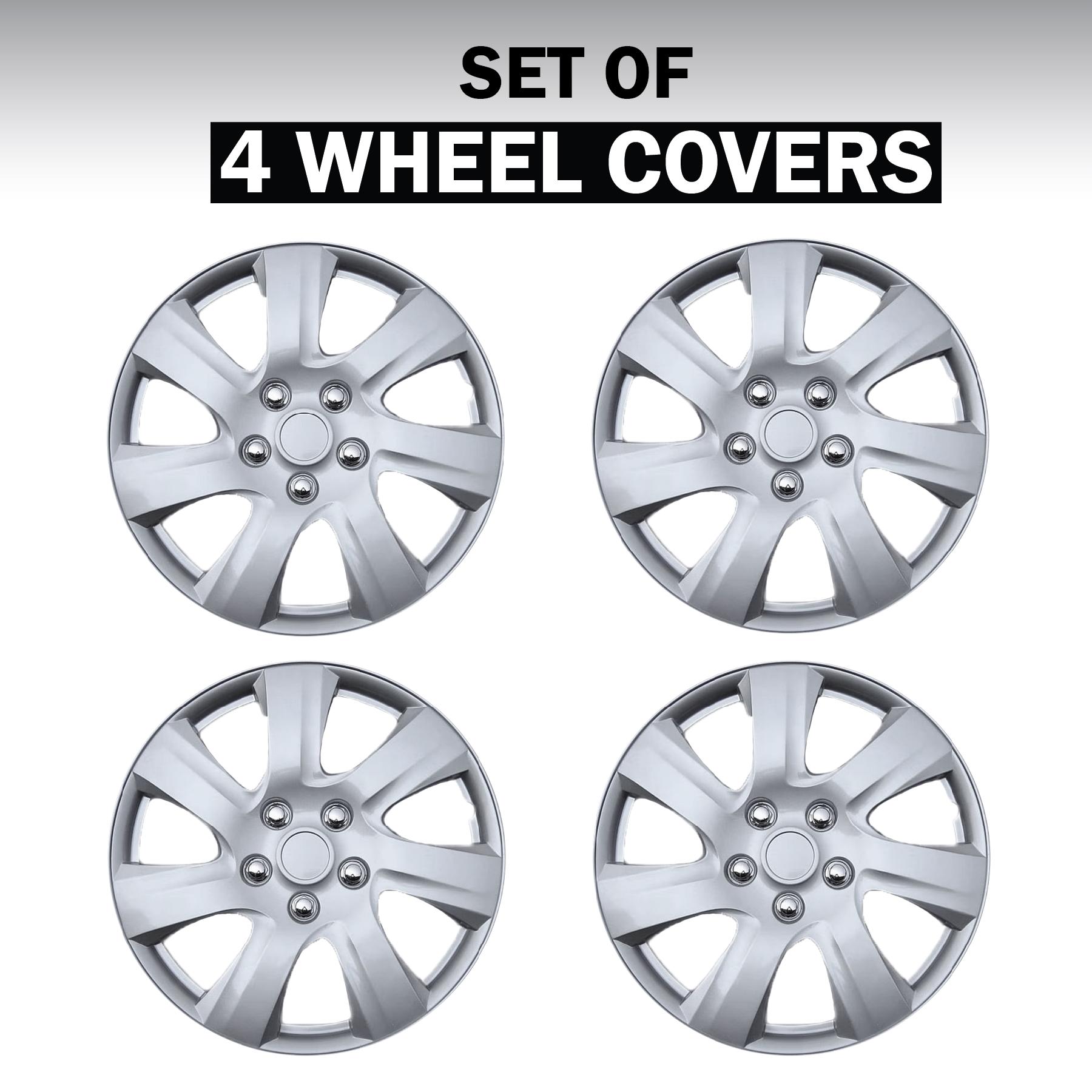Autosmart KT Silver 17in Plastic Universal Wheel Cover/Hub Cap | AutoZone