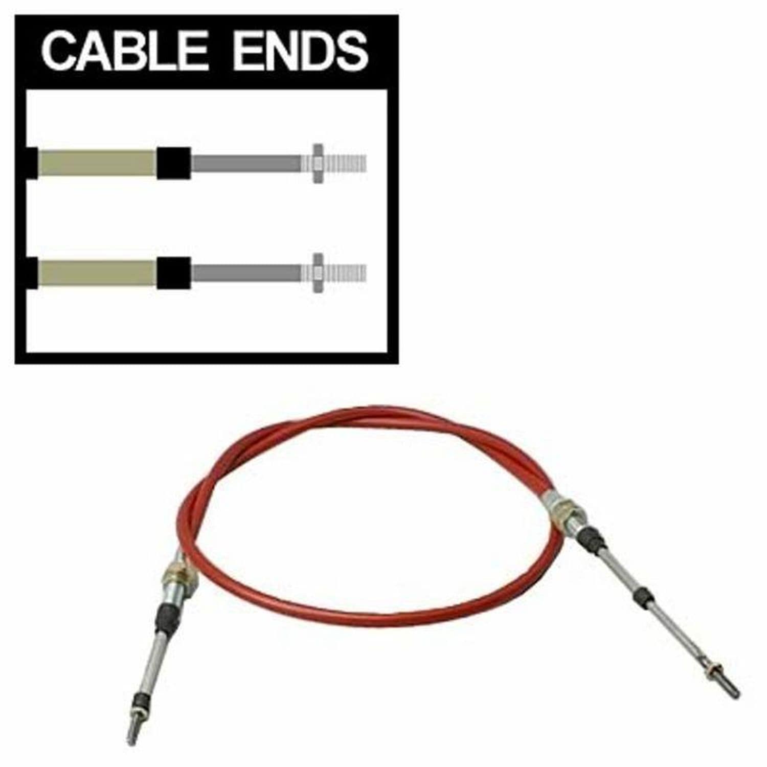 TCI Automotive 2ft Long 3in Stroke Race-Duty Shifter Cable | AutoZone
