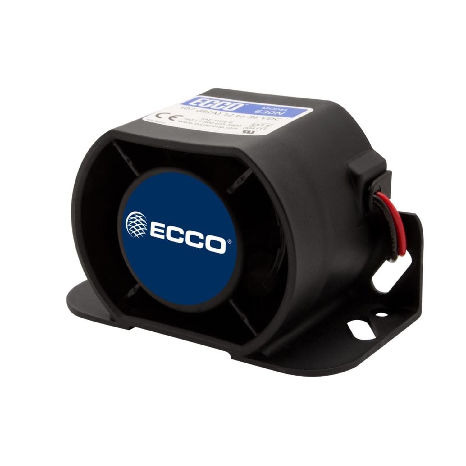 ECCO 12-36 Volt DC 107DB Back-Up Alarm | AutoZone