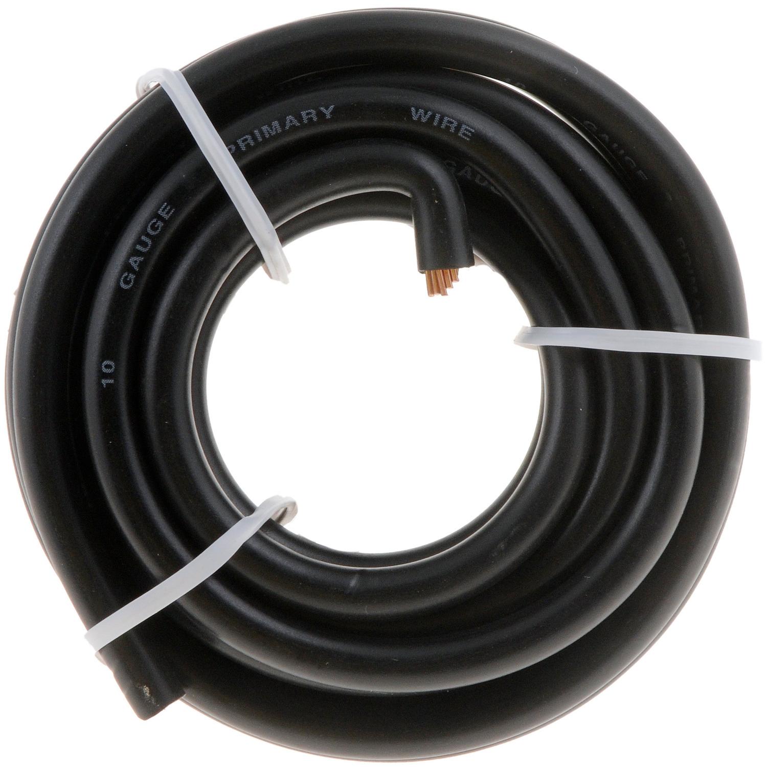 Dorman - Conduct-Tite Black 8ft 10 Gauge Primary Wire | AutoZone