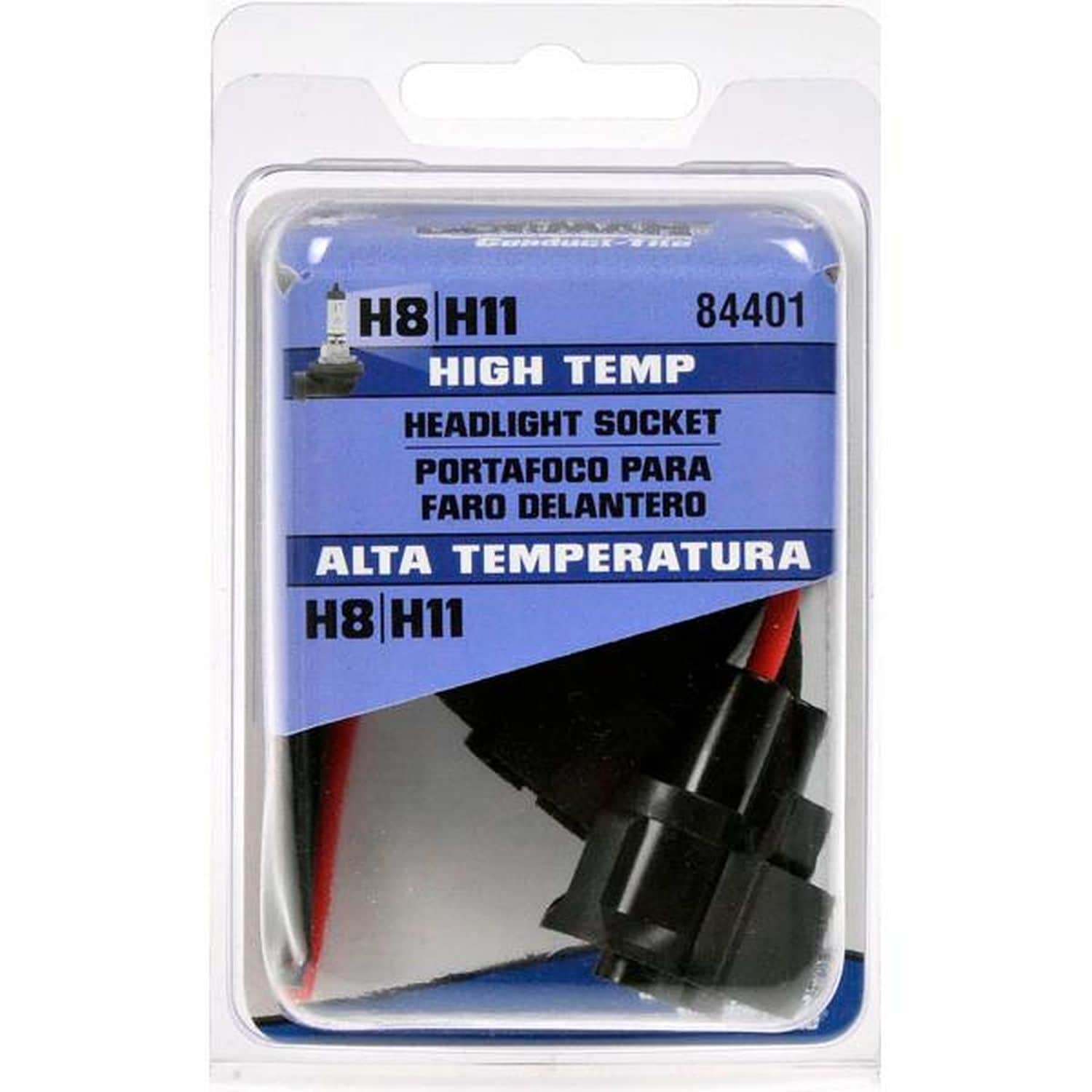 Dorman - Conduct-Tite H8/H11 High Temperature Headlight Socket with 2 ...