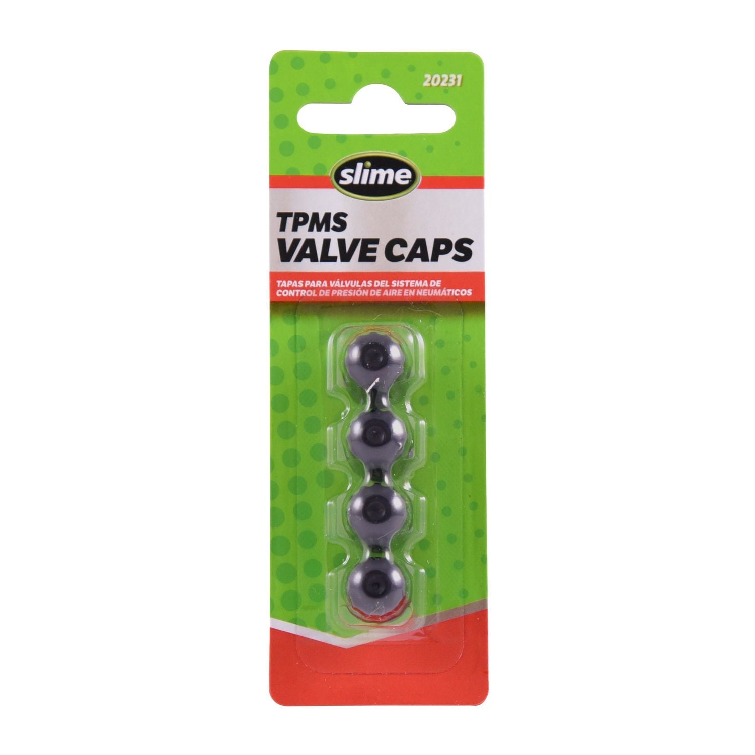 Slime Black TPMS Tire Valve Stem Caps | AutoZone