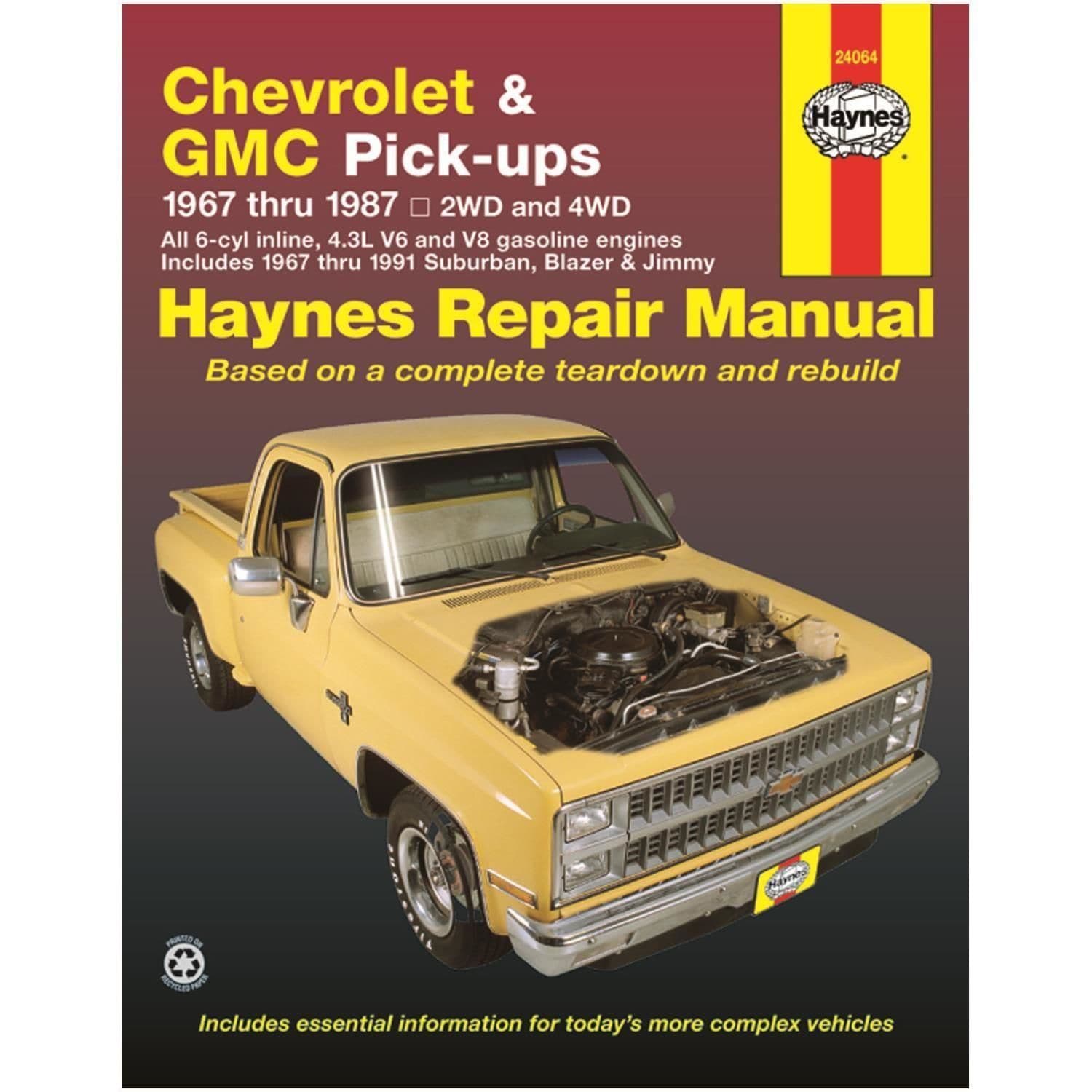 Haynes Vehicle Repair Manual 24064 | AutoZone