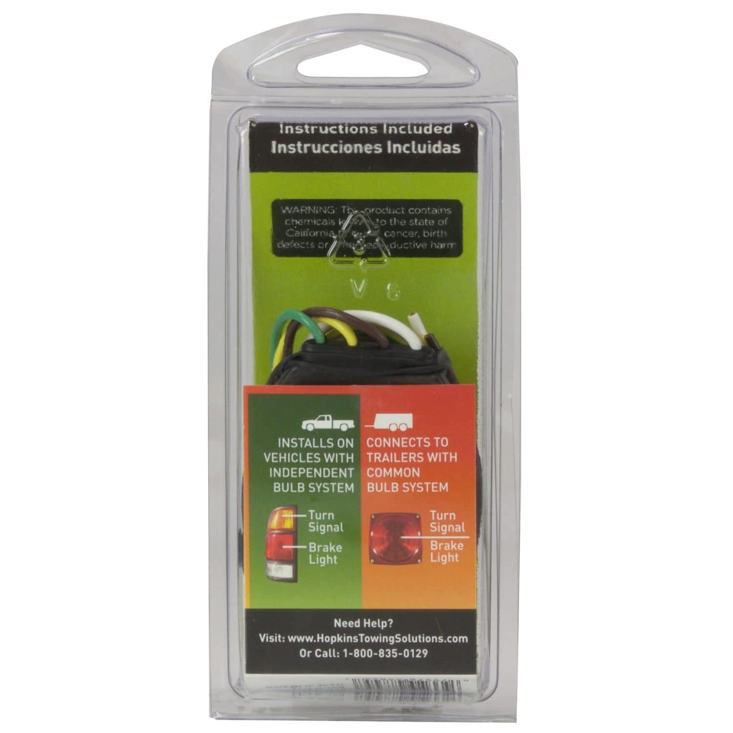 Hopkins Towing Solution Trailer Wire Converter 48847 | AutoZone