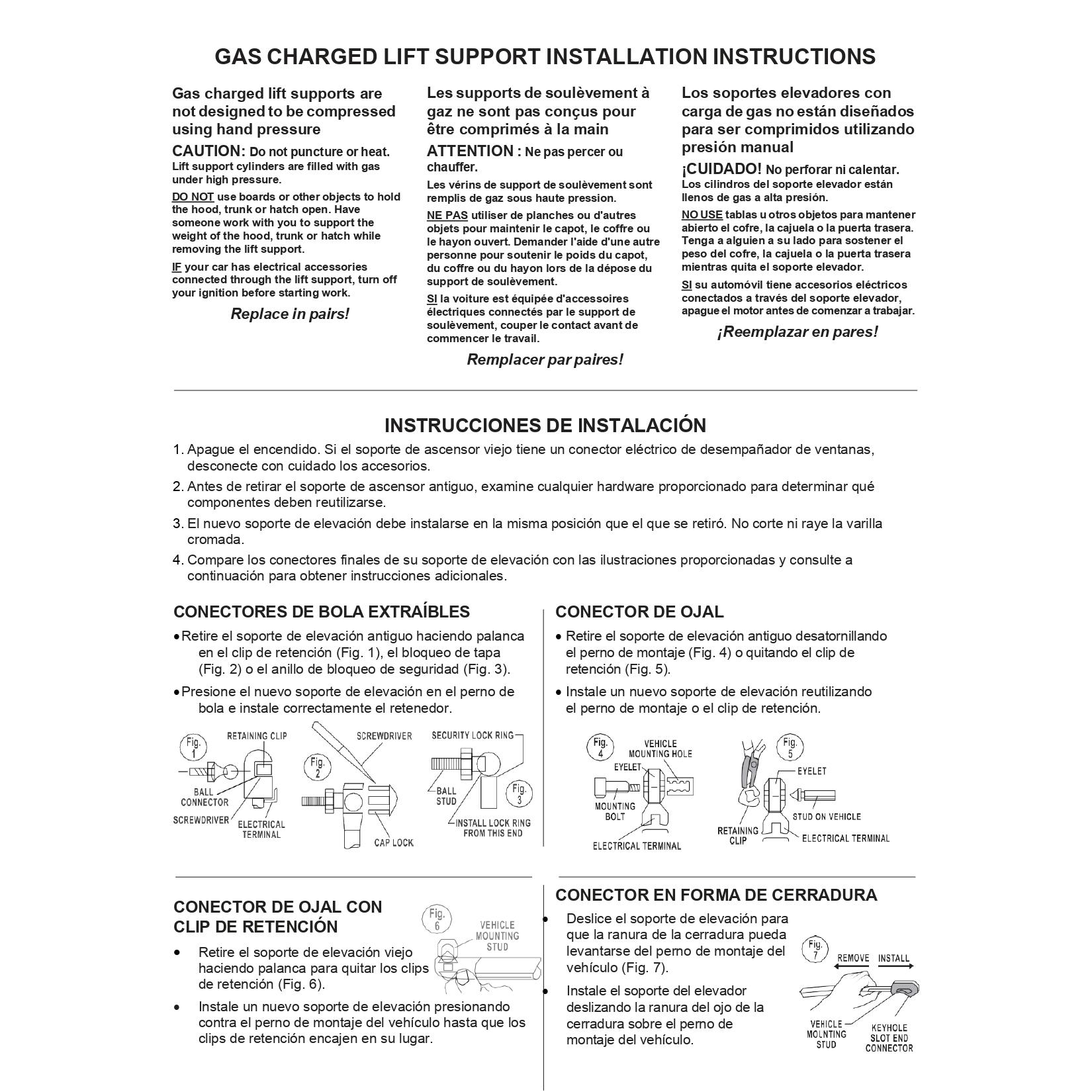 Mighty Lift Lift Support E96489 | AutoZone