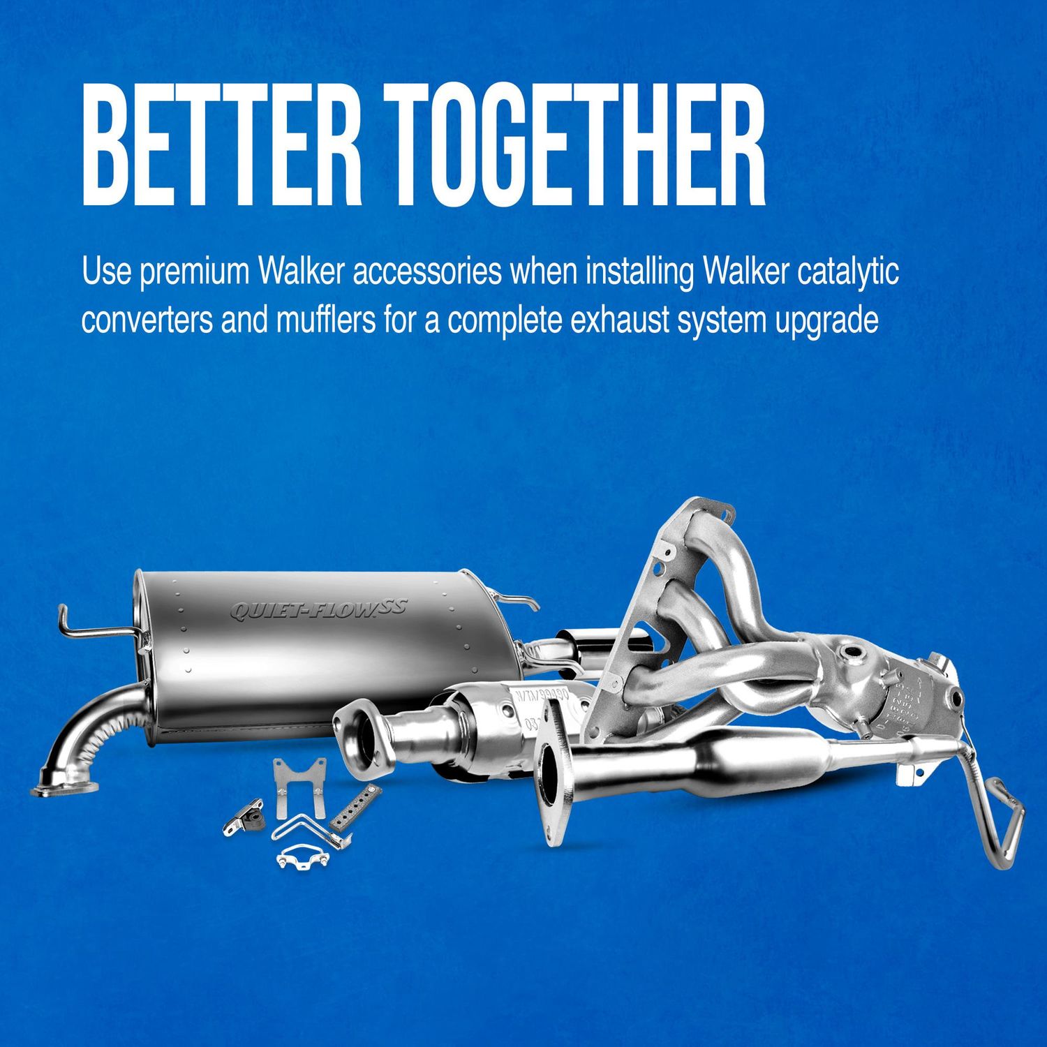 Walker Stainless Steel Exhaust Pipe 36445 | AutoZone