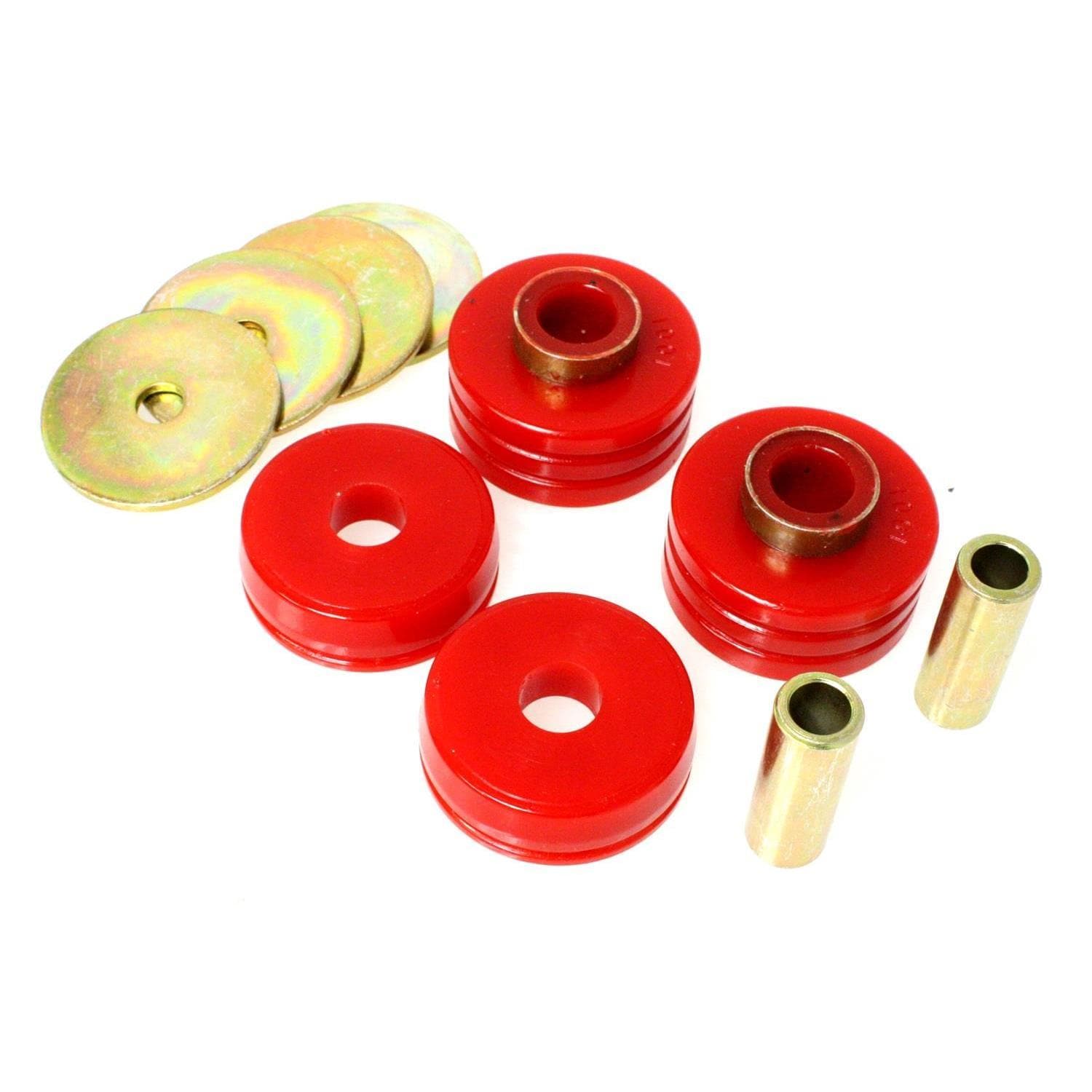 Energy Suspension 9.4102R Red Universal Mount Isolator Set 10 Piece ...