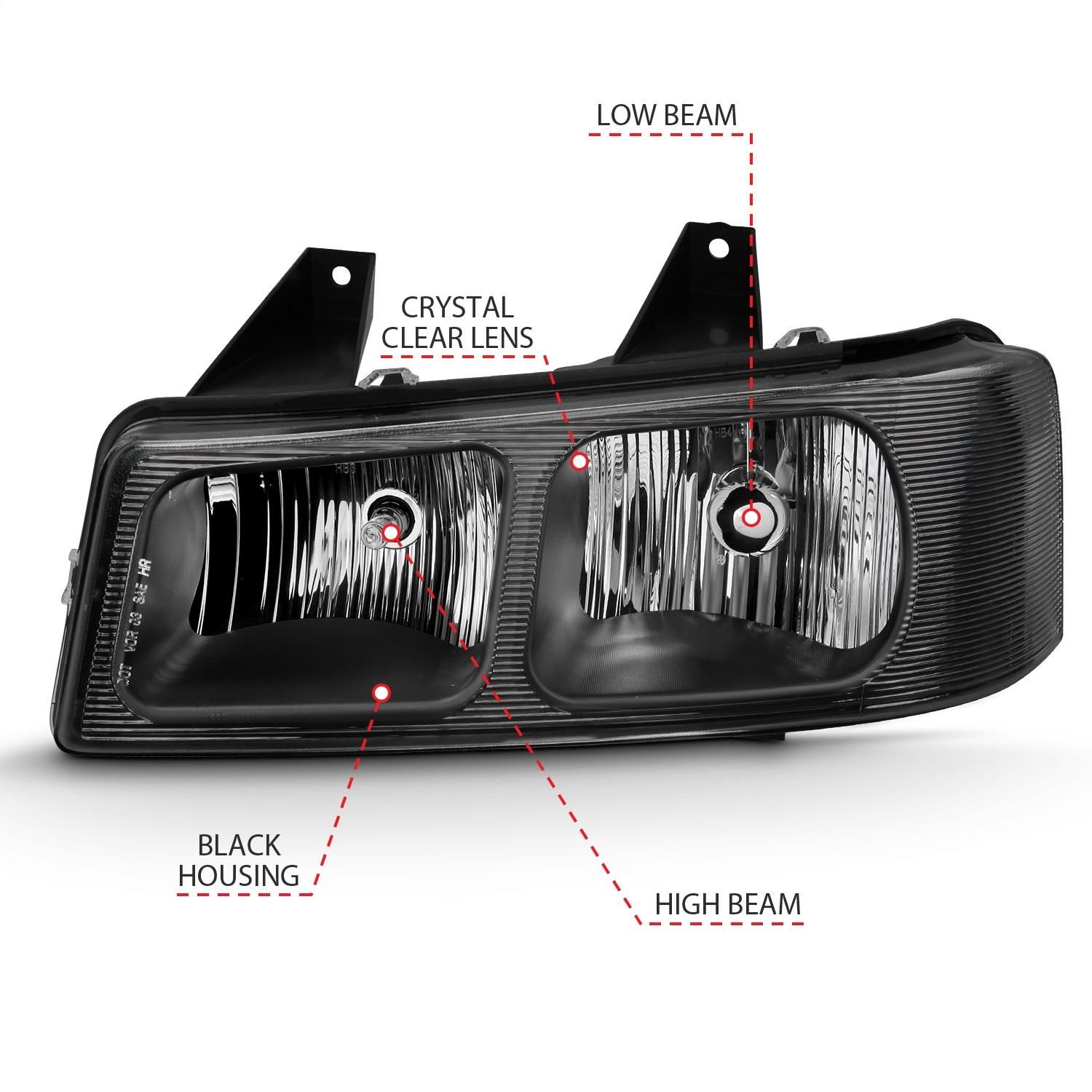 Anzo USA Headlight Assembly 111474 | AutoZone