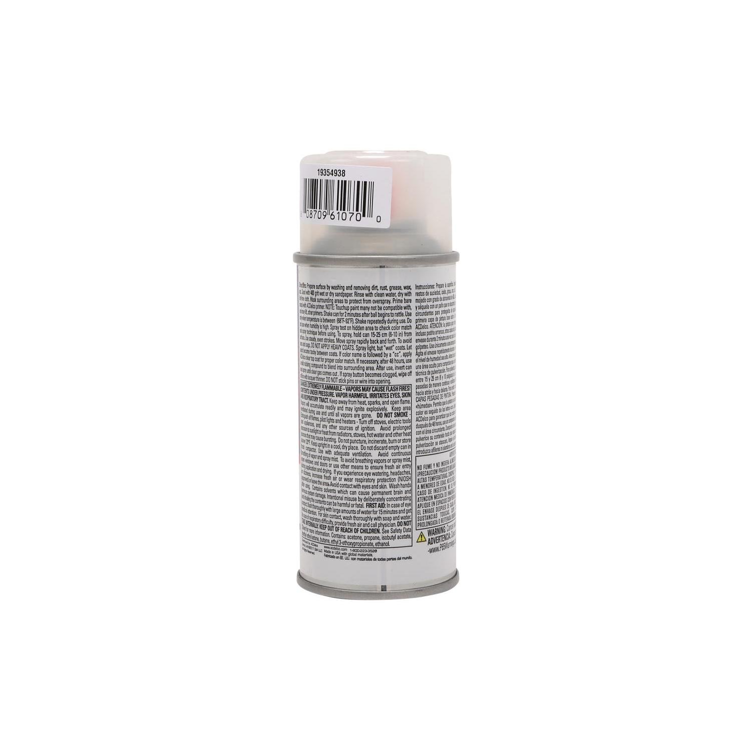 ACDelco Universal Touch Up Paint Clear Spray | AutoZone
