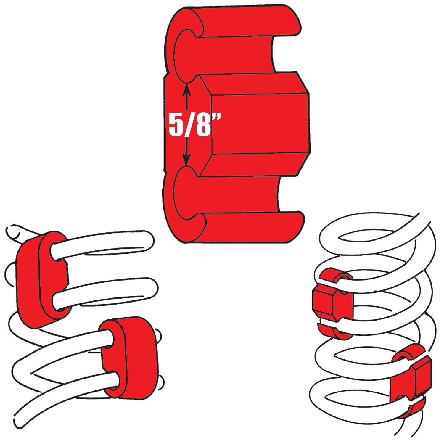 Specialty Products Company 5/8in Coil Spring Stabilizer 4 Piece | AutoZone
