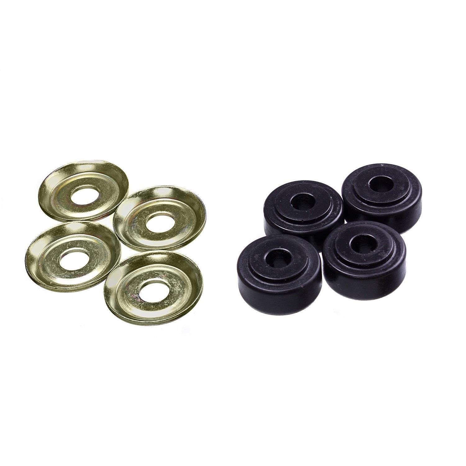 Energy Suspension Black Shock Tower Bushing Set | AutoZone