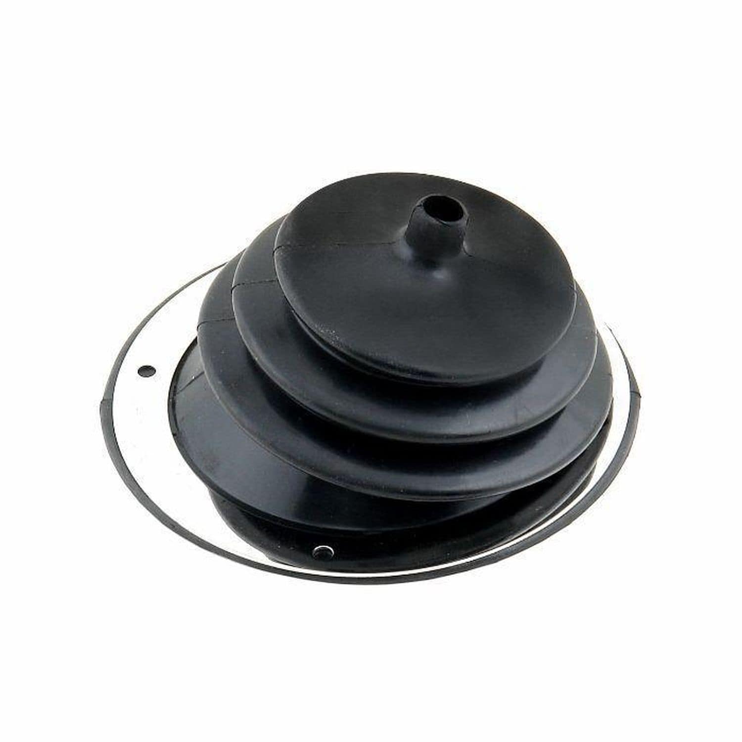 Mr Gasket Round Small Floor Mount Shifter Boot | AutoZone