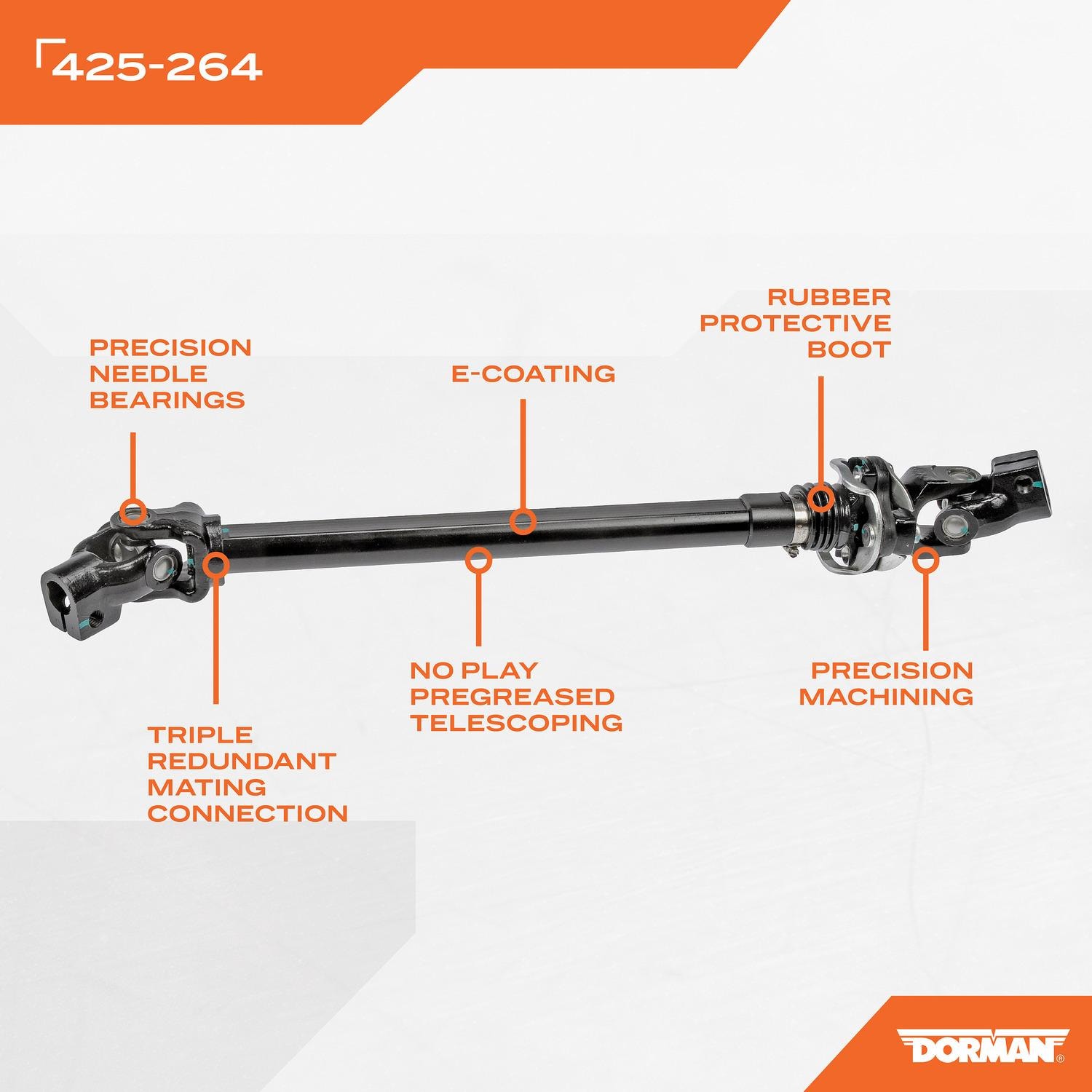 Dorman Steering Intermediate Shaft 425-264 | AutoZone