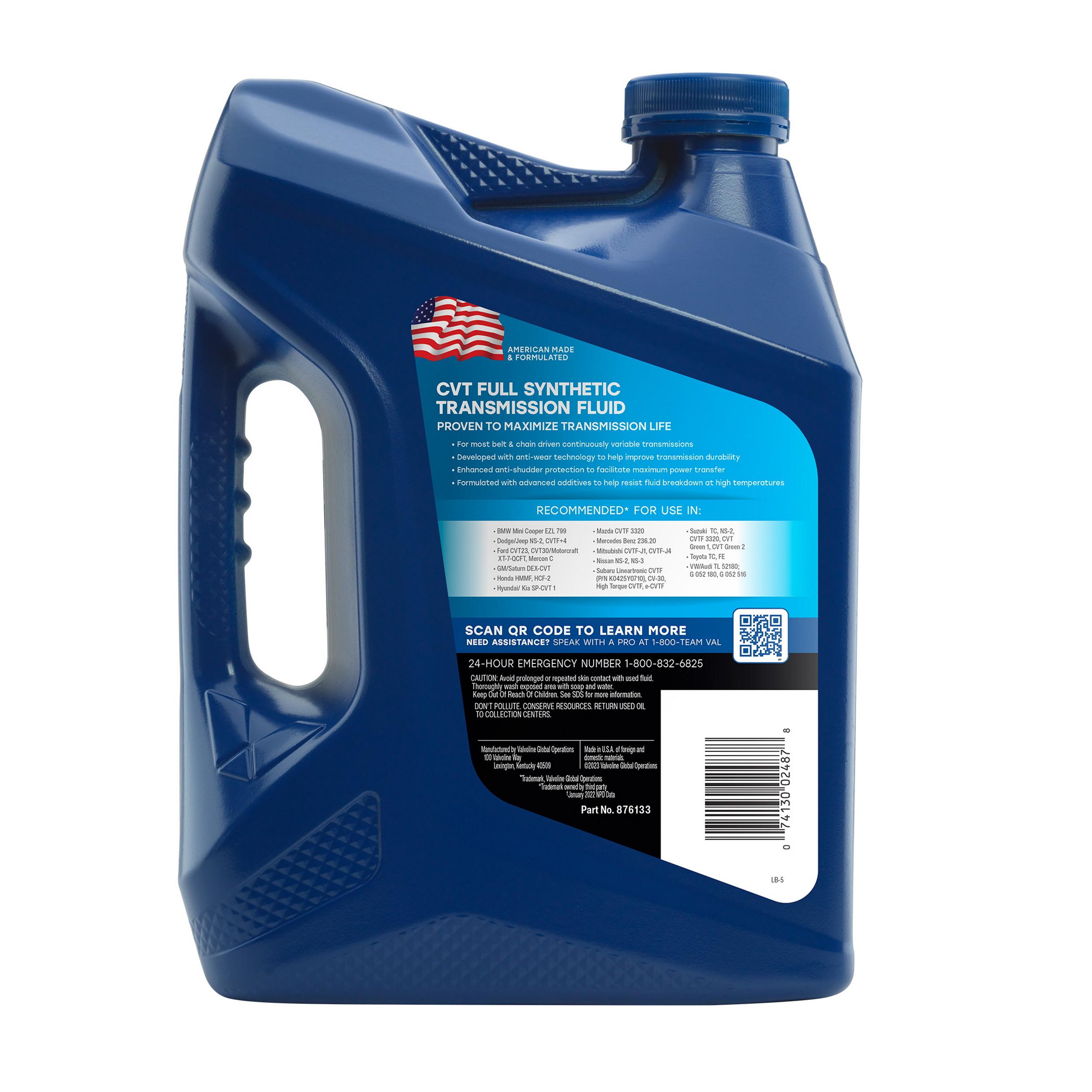 Valvoline CVT Automatic Transmission Fluid 1 Gallon | AutoZone