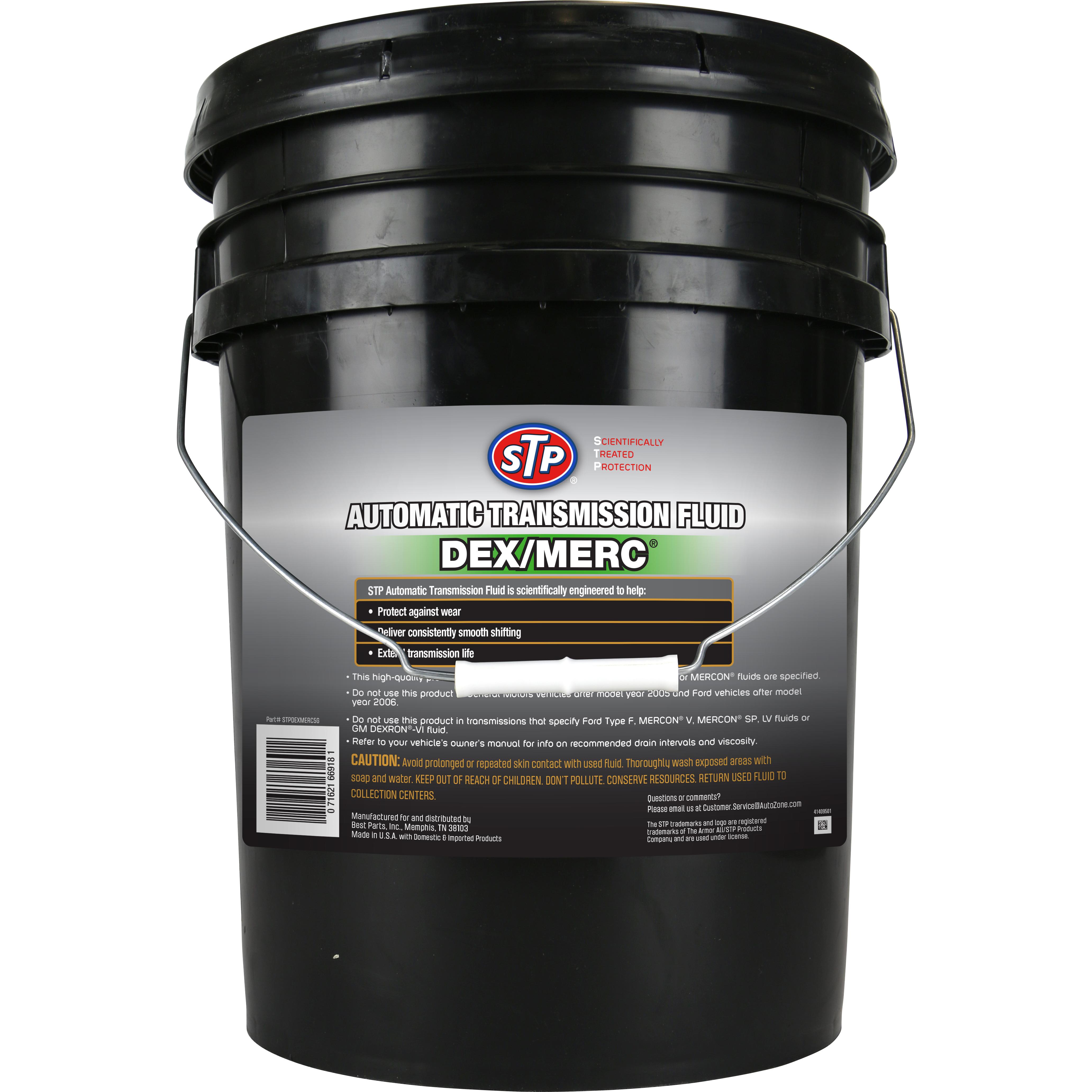 STP Dexron/Mercon Automatic Transmission Fluid 5 Gallon | AutoZone