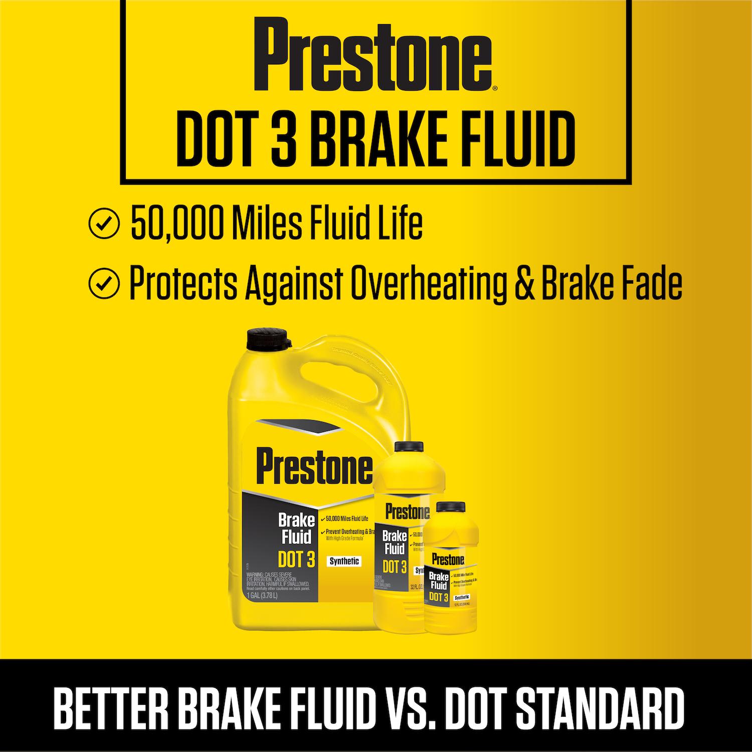 Prestone DOT 3 Brake Fluid 32 ounce | AutoZone