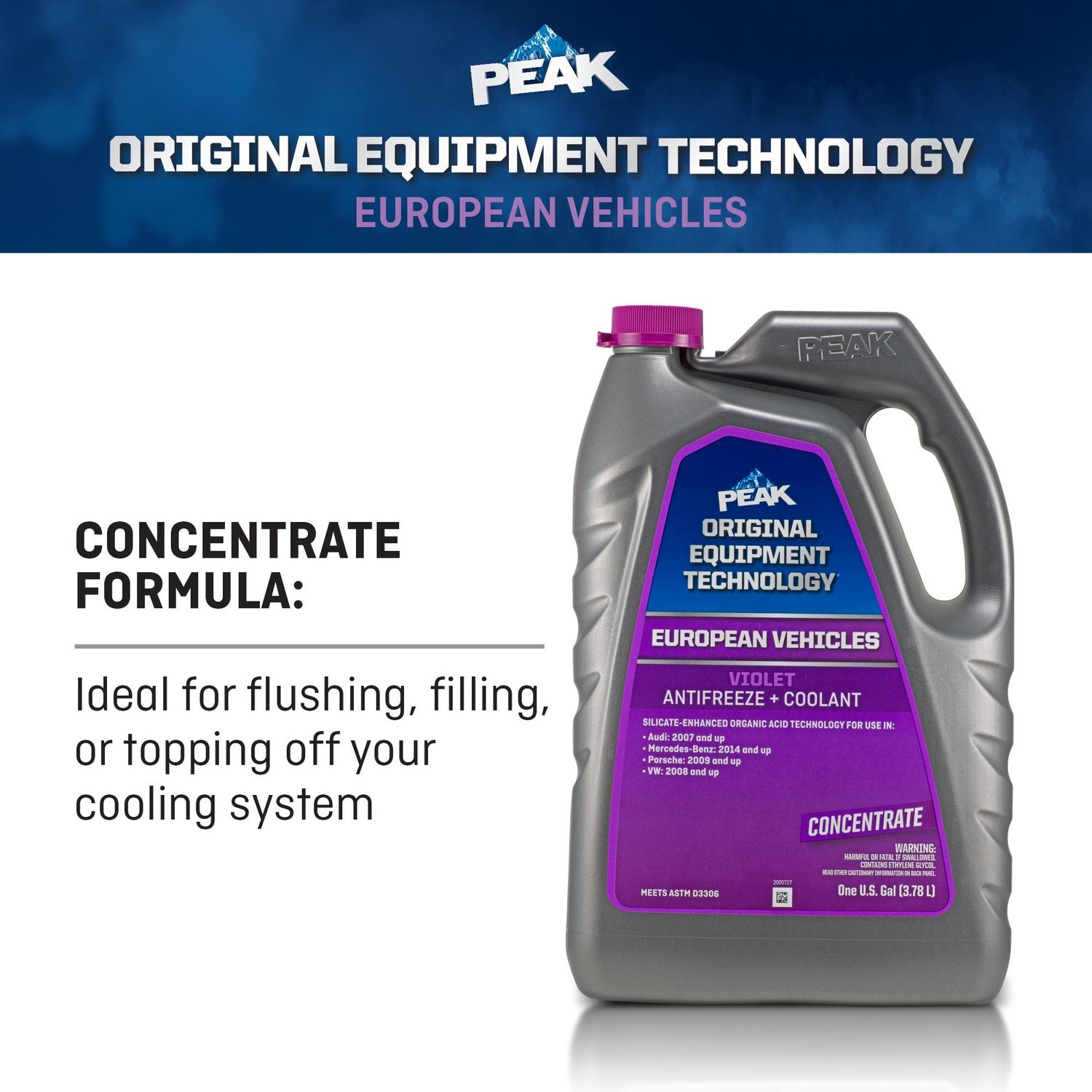 PEAK Original Equipment Technology European Violet Concentrate Engine ...