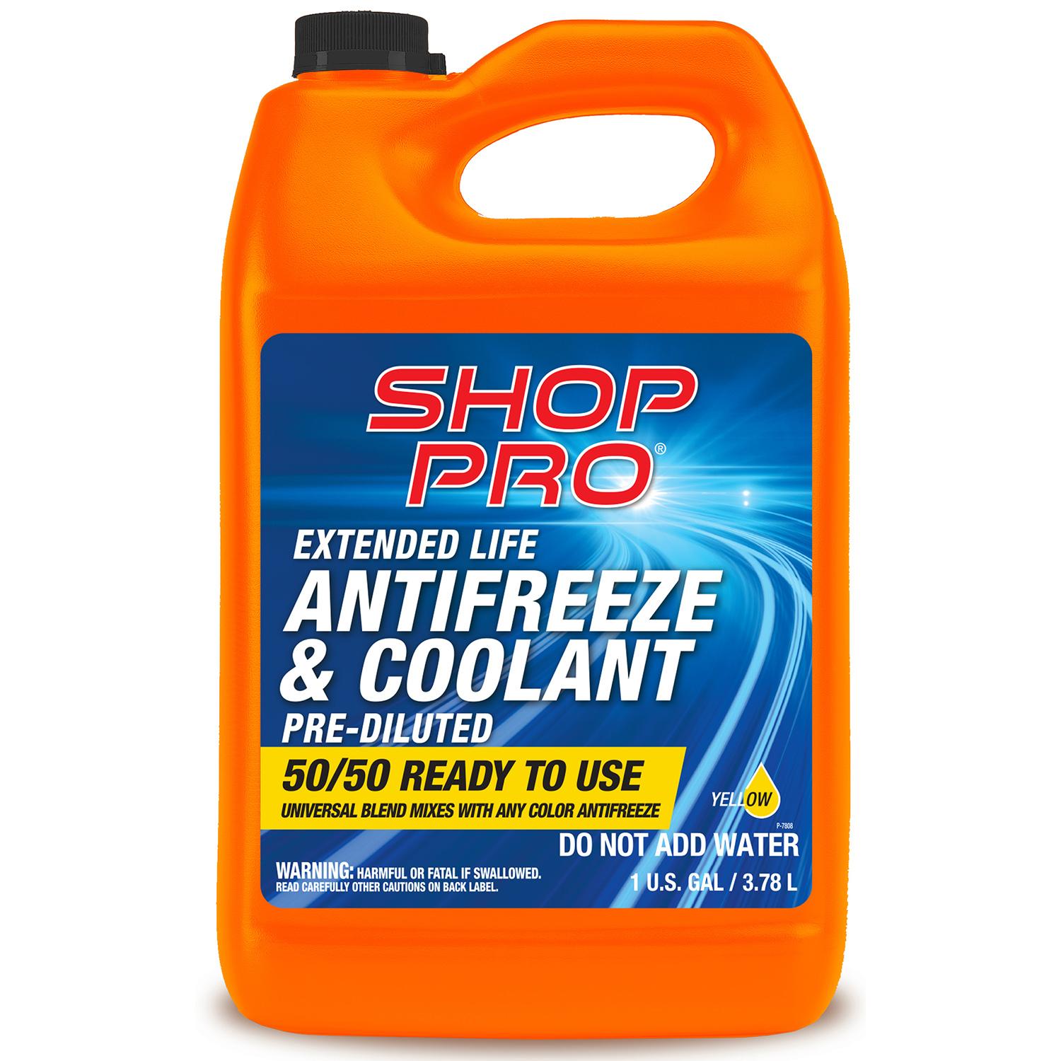 ShopPro Yellow Pre-Mixed 50/50 Engine Coolant / Antifreeze | AutoZone