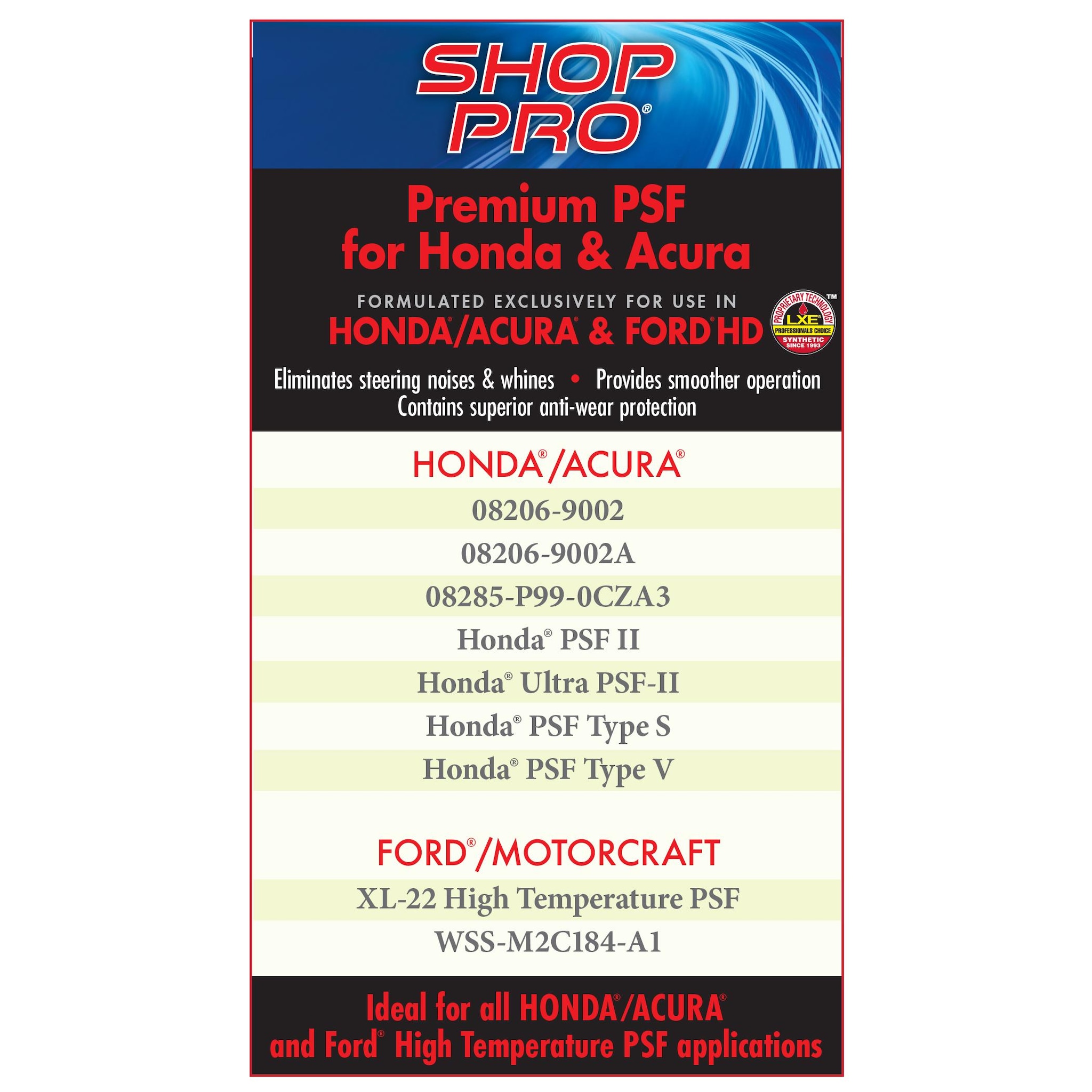 ShopPro Power Steering Fluid 00132 | AutoZone