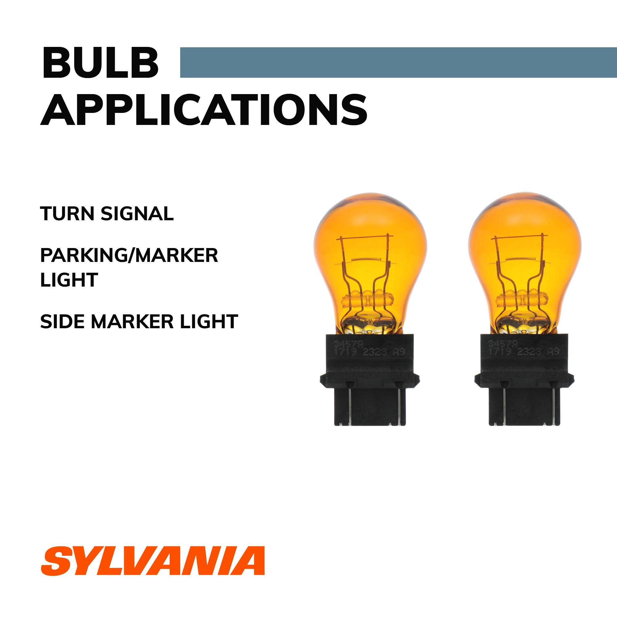 Sylvania Basic Bulb 3457A | AutoZone
