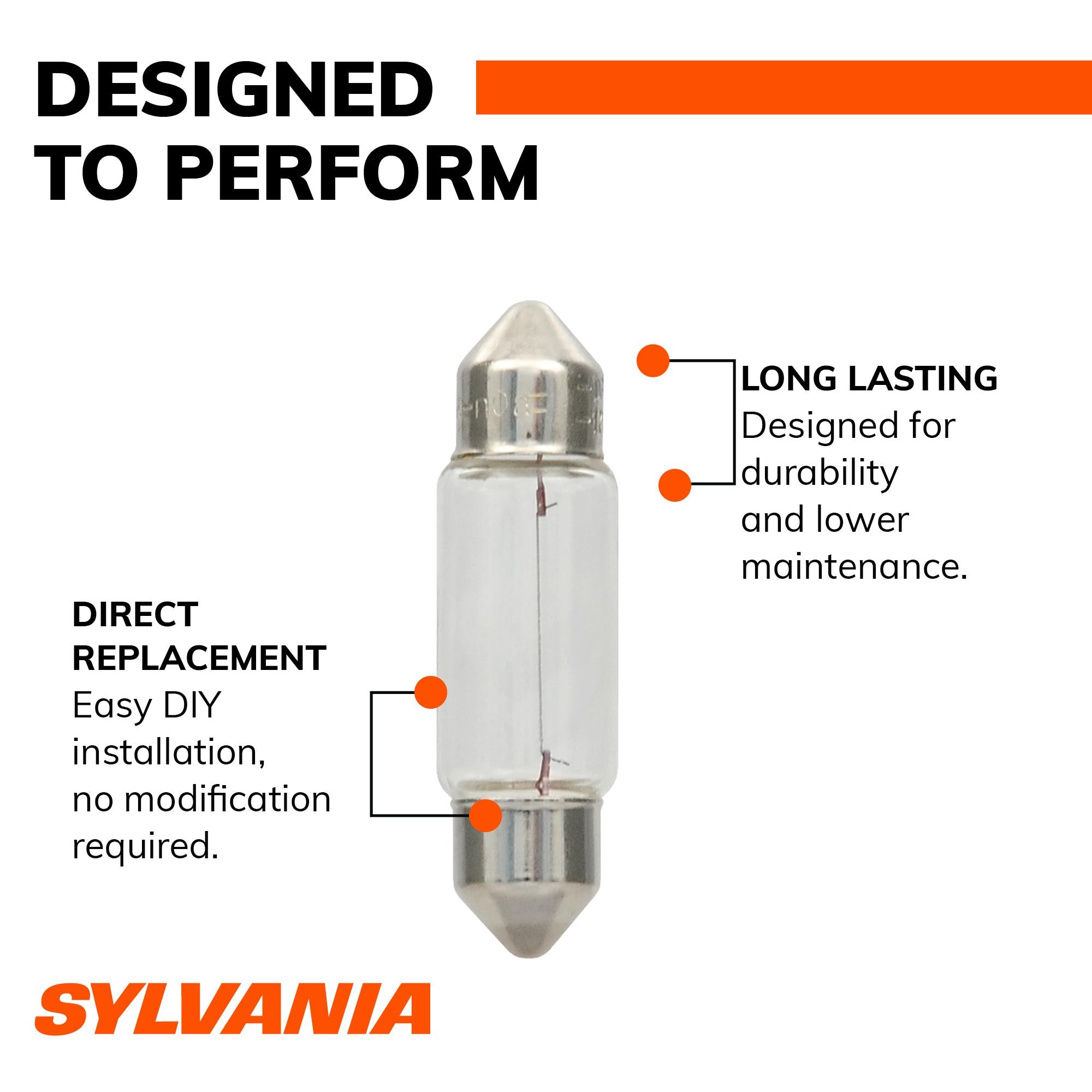 Sylvania LongLife Mini Bulb 6418LL | AutoZone