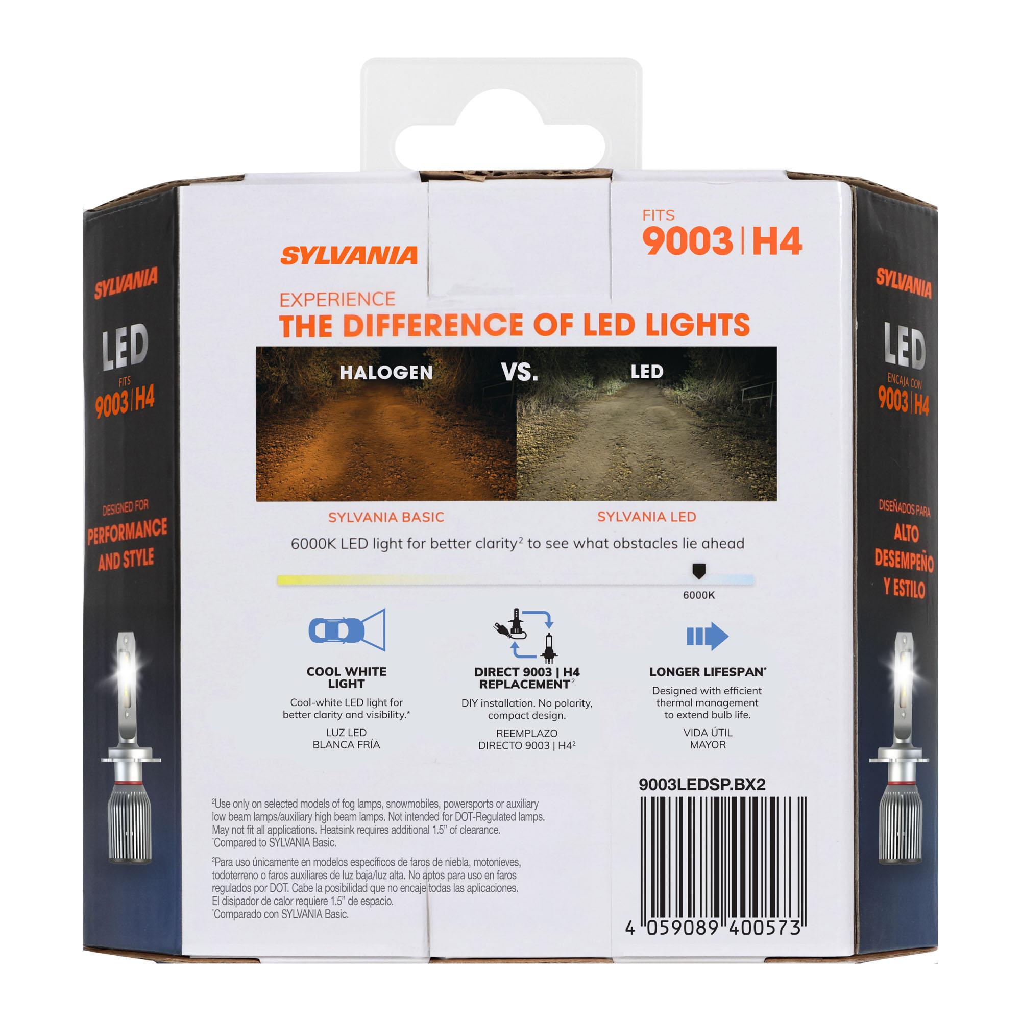 Sylvania LED Bulb 9003LEDSPBX2 | AutoZone