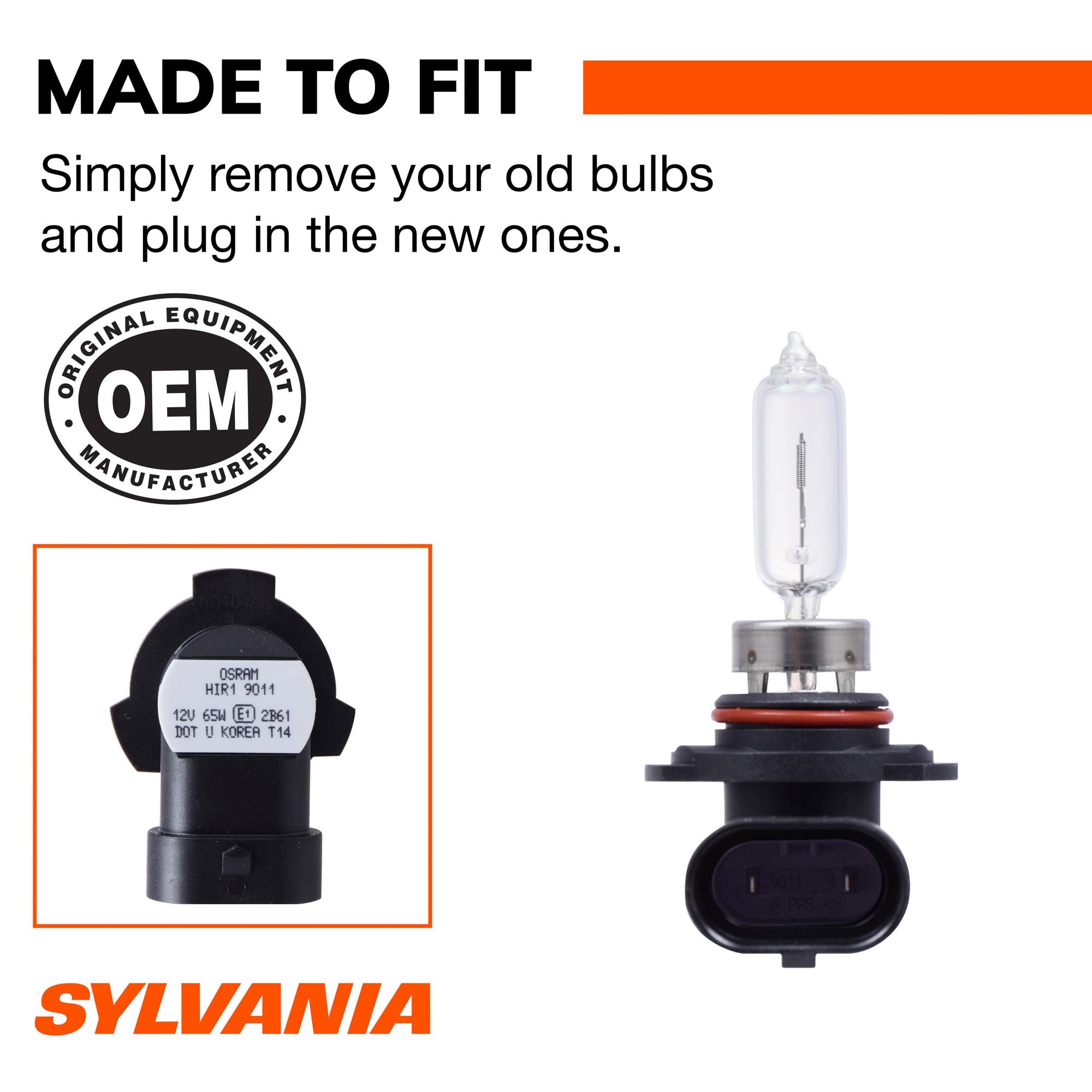 Sylvania High Beam Headlight Bulb 9011 | AutoZone