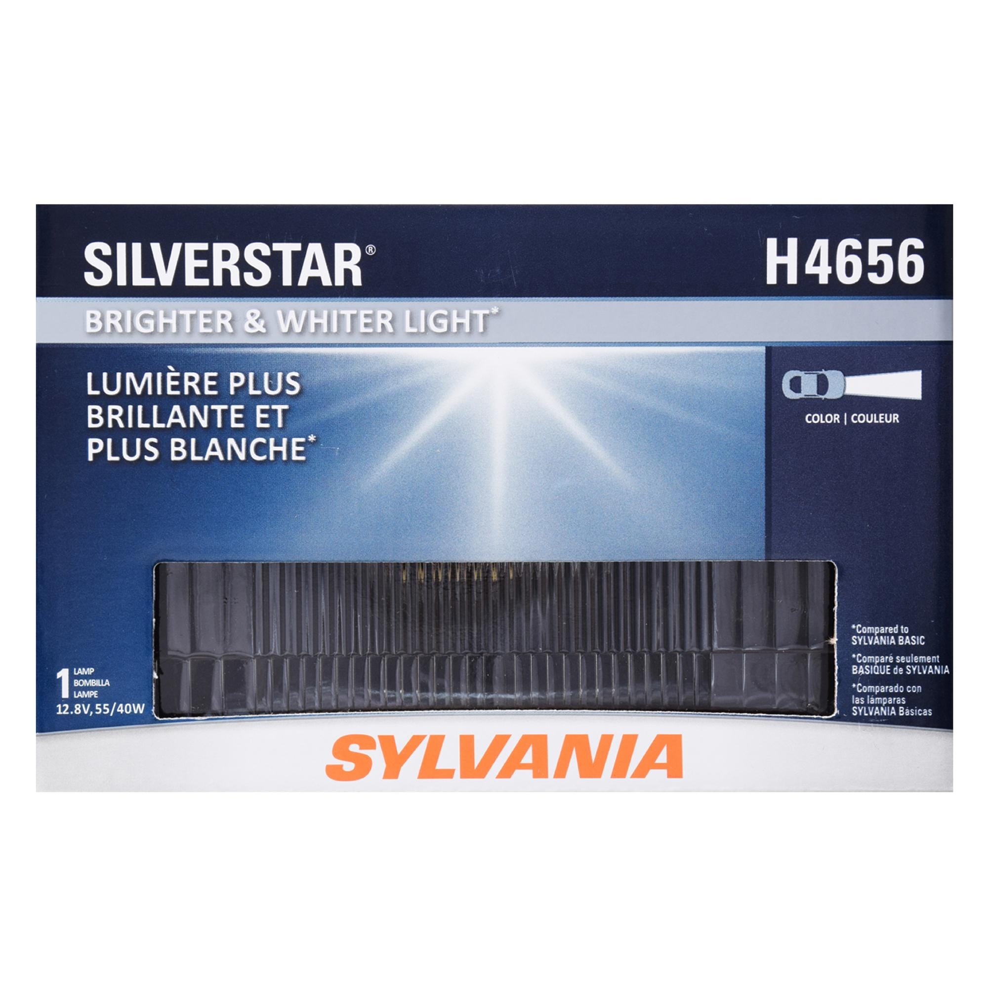 Sylvania SilverStar Headlight Bulb H4656ST | AutoZone