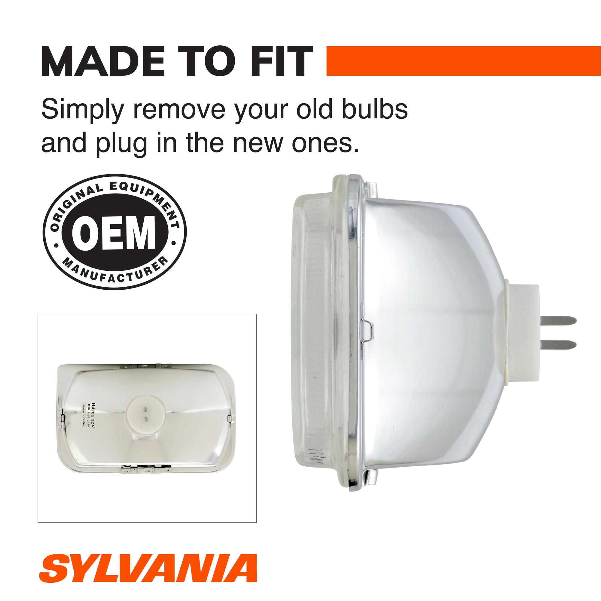 Sylvania Basic High Beam Headlight Bulb H4701 | AutoZone