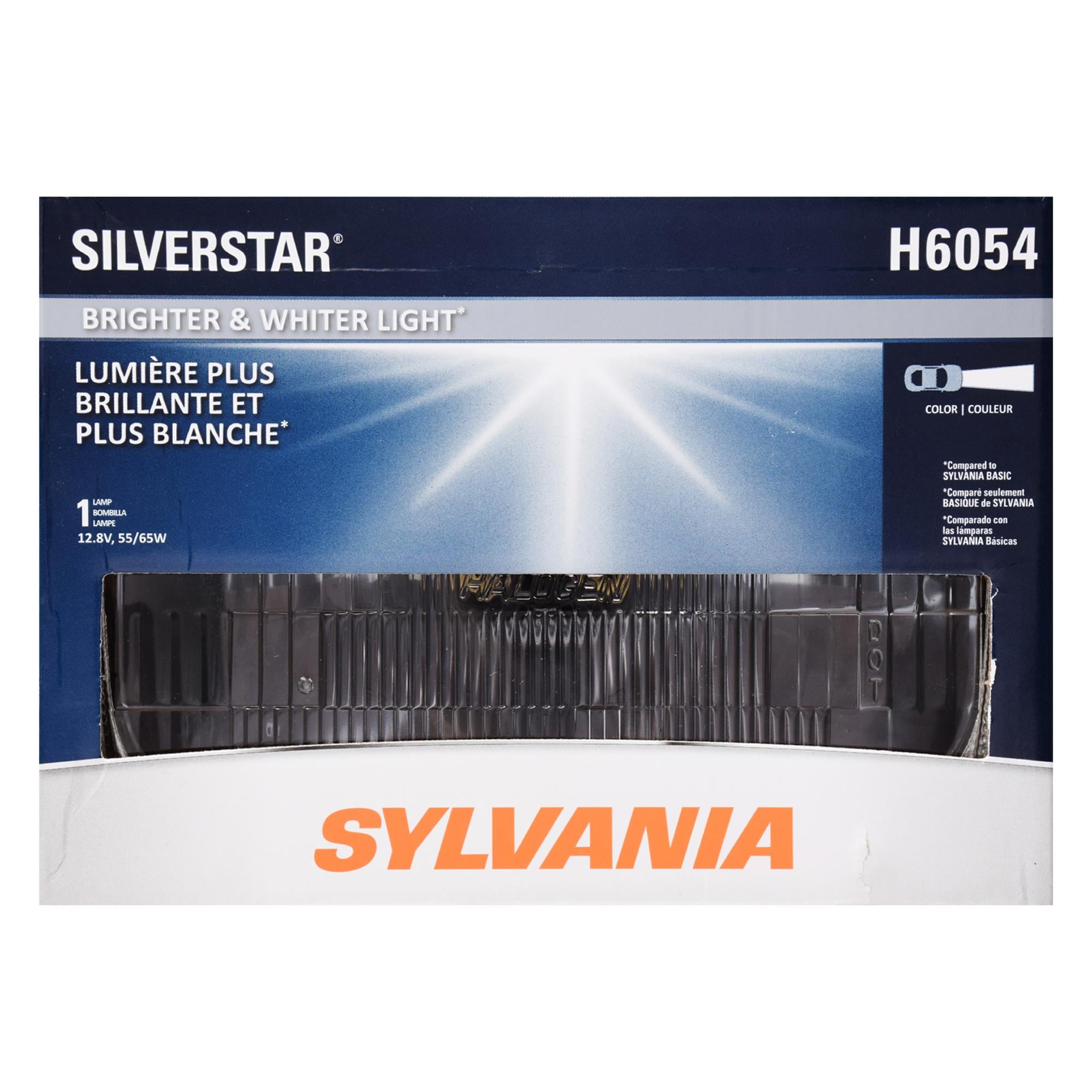 Sylvania SilverStar High Headlight Bulb H6054ST | AutoZone