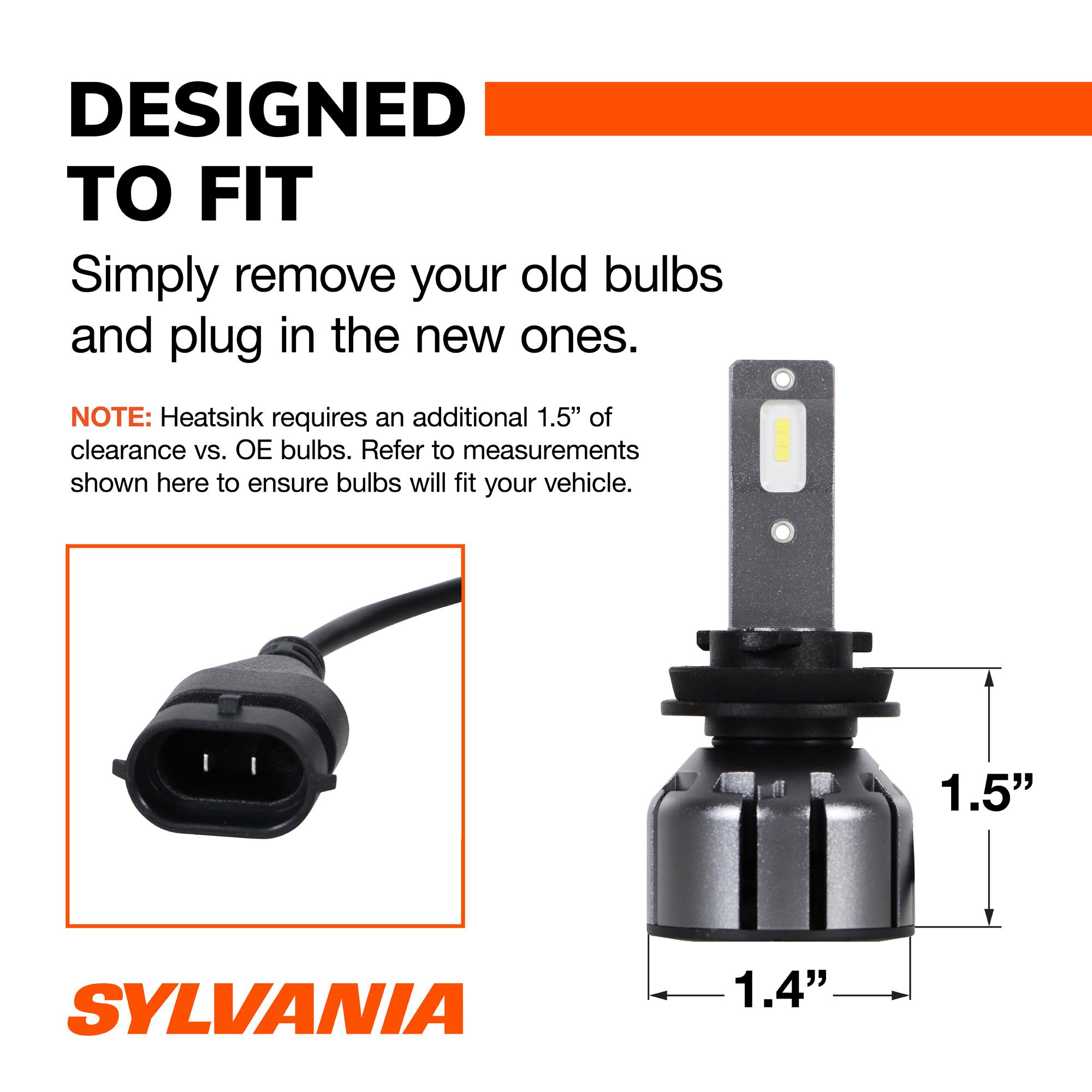 Sylvania LED Ultra Bulb H9LEDHP | AutoZone