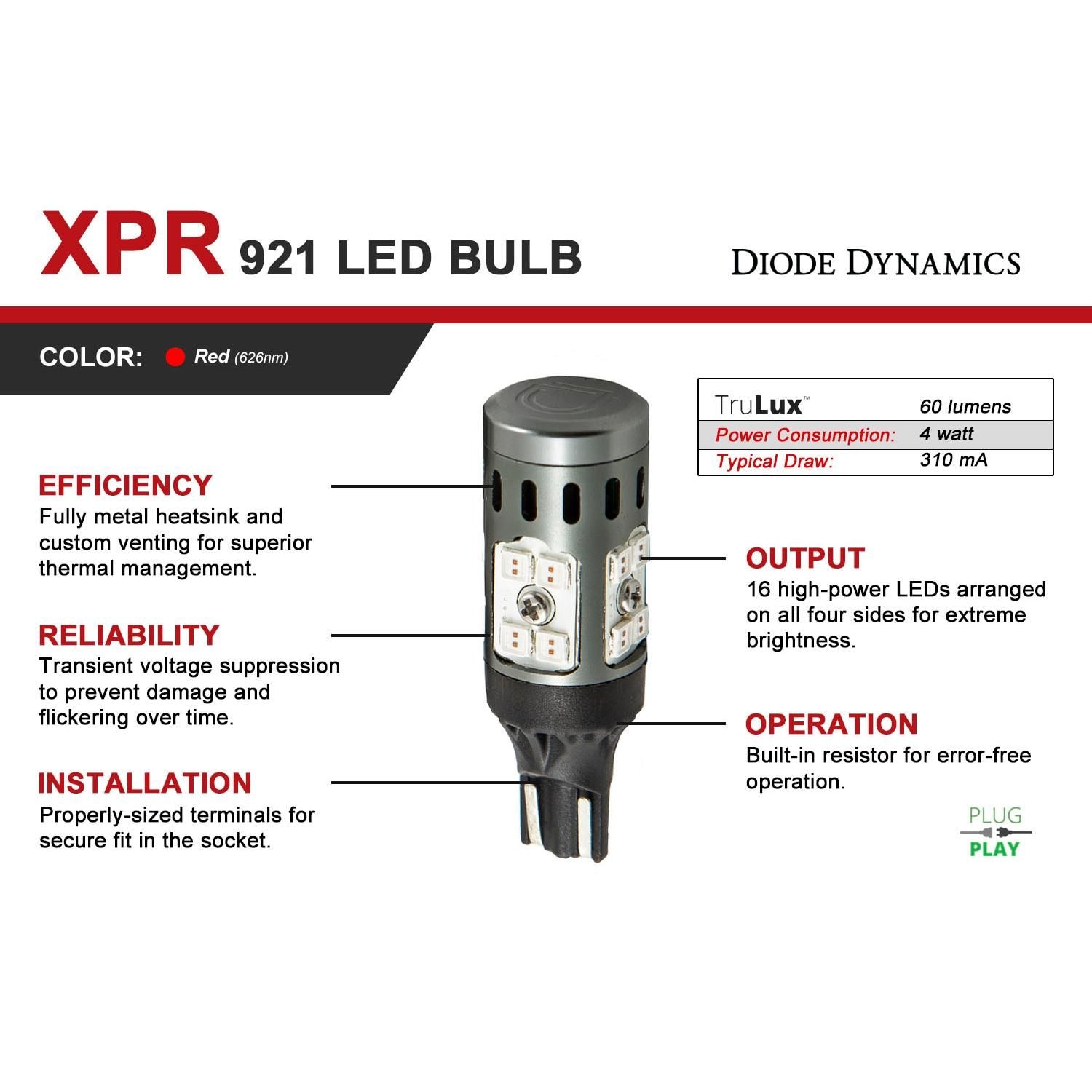 Diode Dynamics Bulb DD0395P | AutoZone