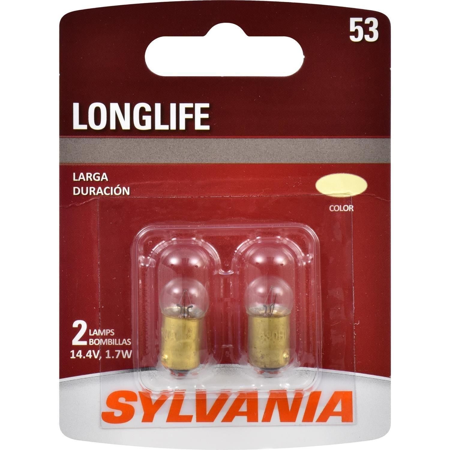 Sylvania LongLife Mini Bulb 53LL | AutoZone
