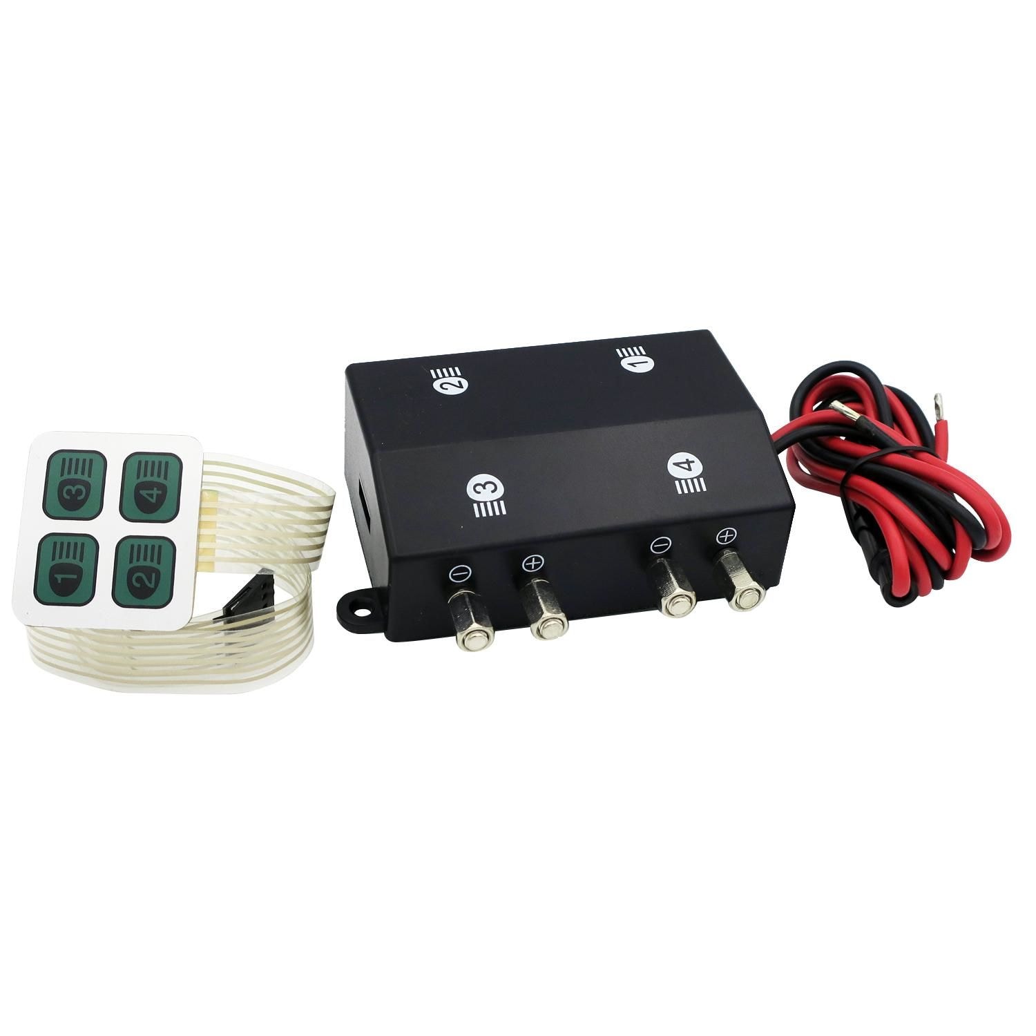 Cambridge 16 Amps 12V Multi Function Control Switch 4 Toggle | AutoZone