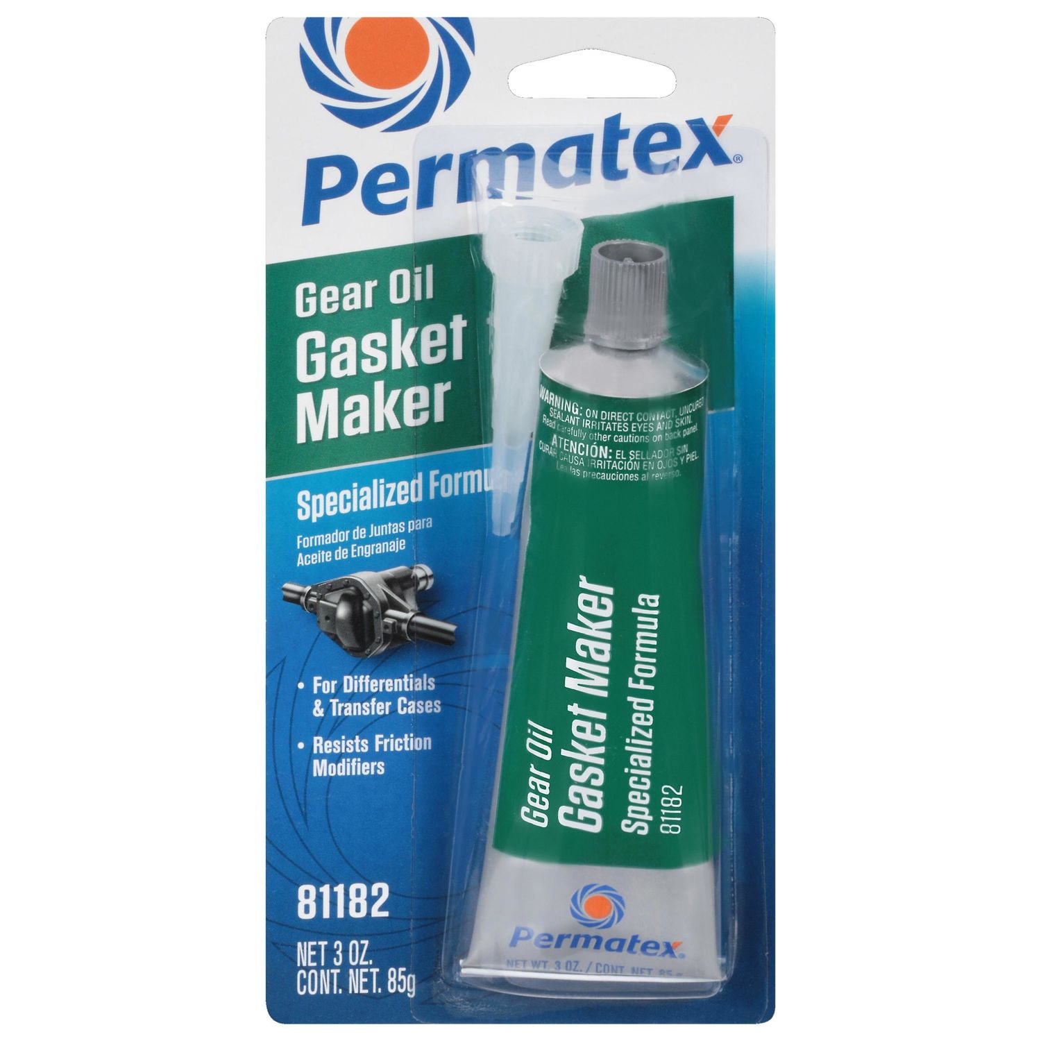 Permatex Green RTV Differential Gear Oil Gasket Maker 3 oz | AutoZone