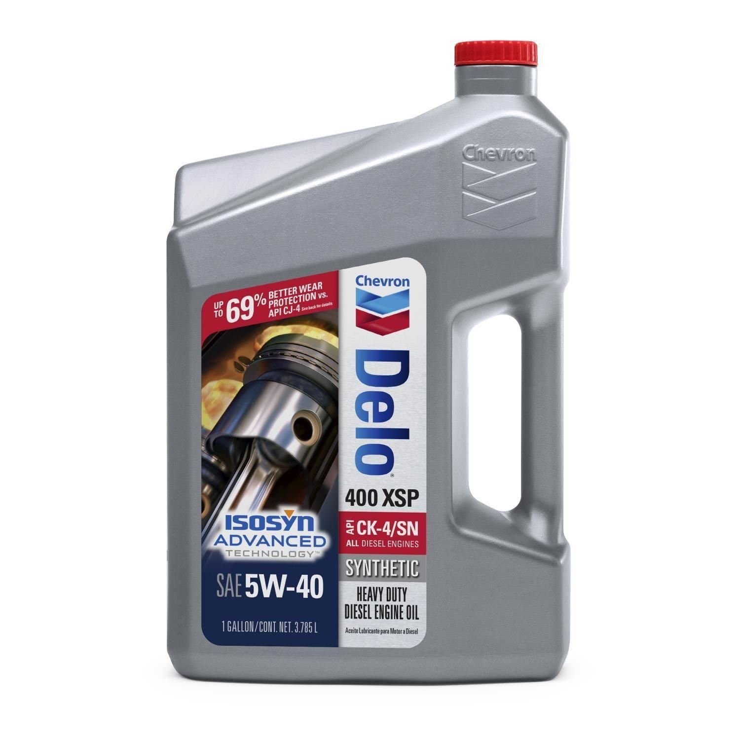 Chevron Diesel Engine Synthetic Blend 15W-40 Motor Oil 1 Gallon | AutoZone