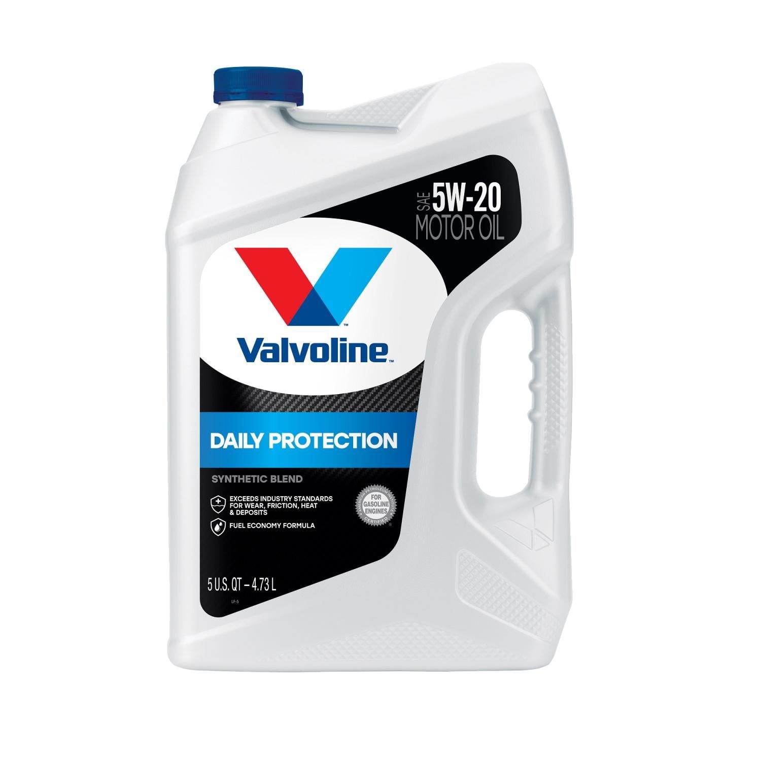 Valvoline Daily Protection Conventional Synthetic Blend Engine Oil 5W ...