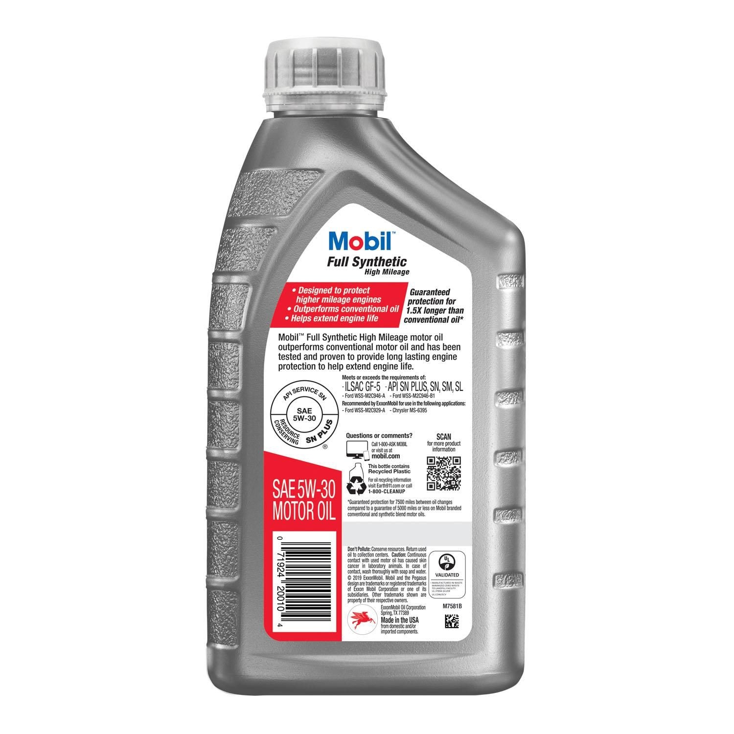 Mobil Motor Oil 125201 | AutoZone