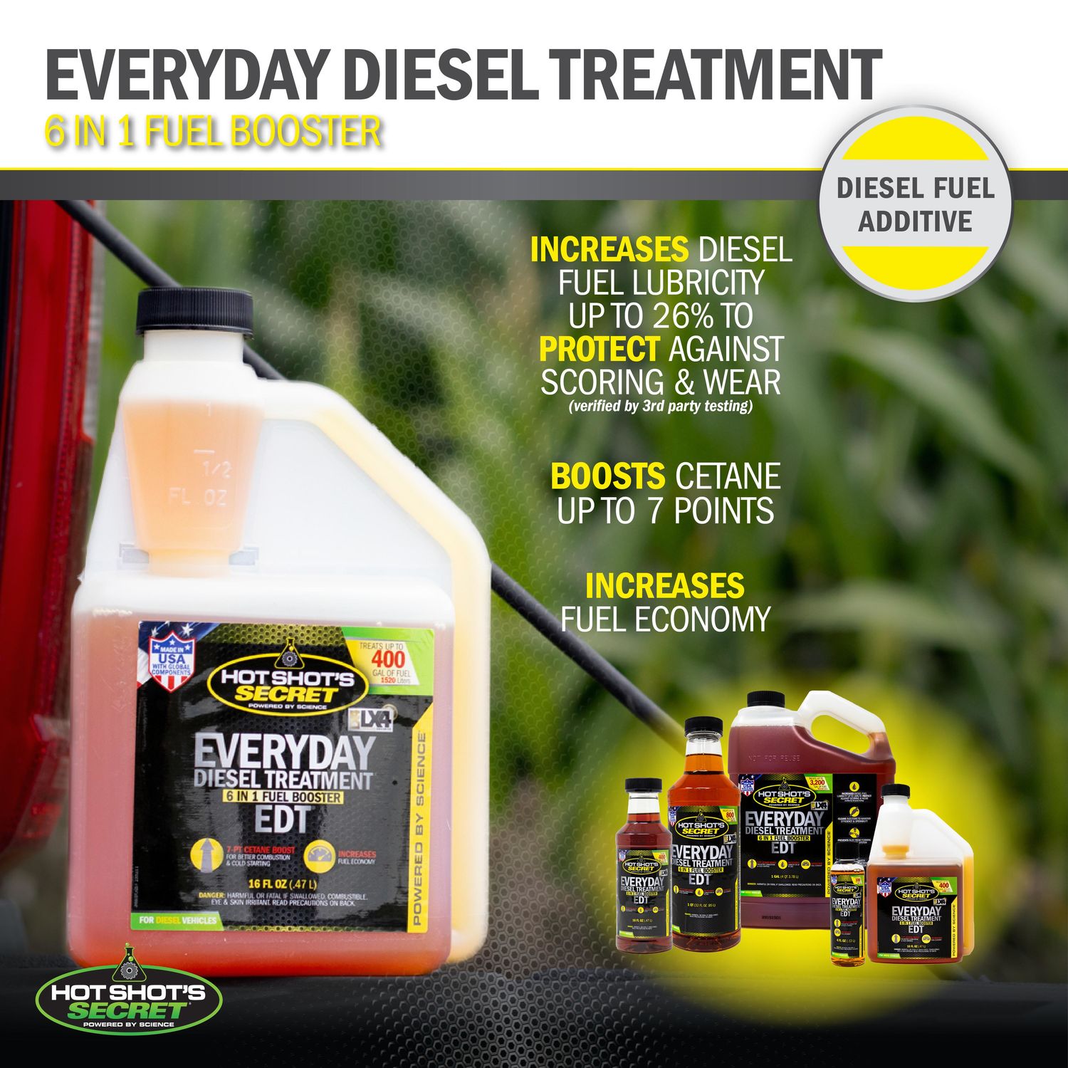 Hot Shot's Secret Fuel Additive HOTSDT16ZSP | AutoZone