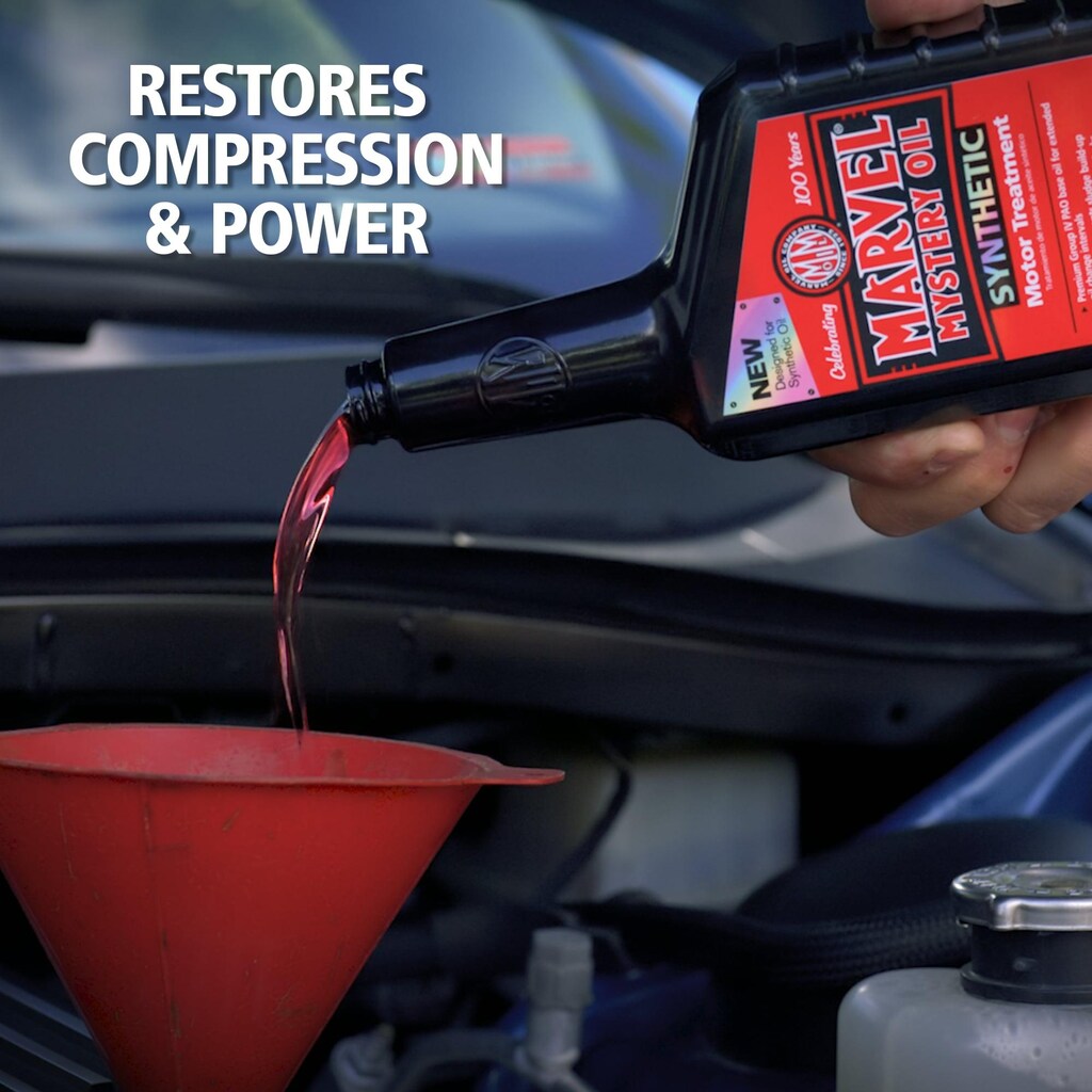 Marvel Mystery Oil Synthetic Motor Treatment 16oz | AutoZone