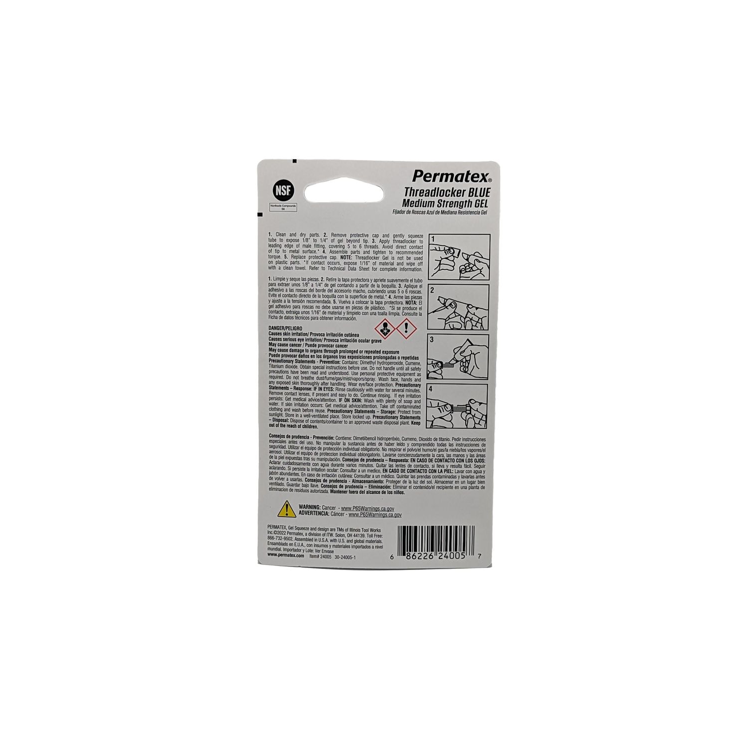 Permatex Blue Gel Threadlocker | AutoZone
