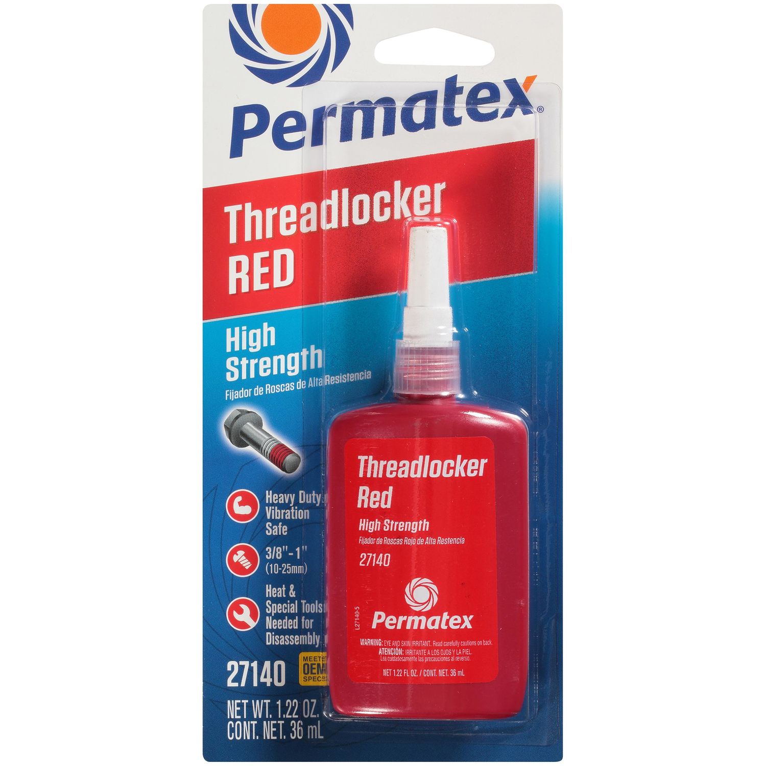 Permatex Red Threadlocker 36ml | AutoZone