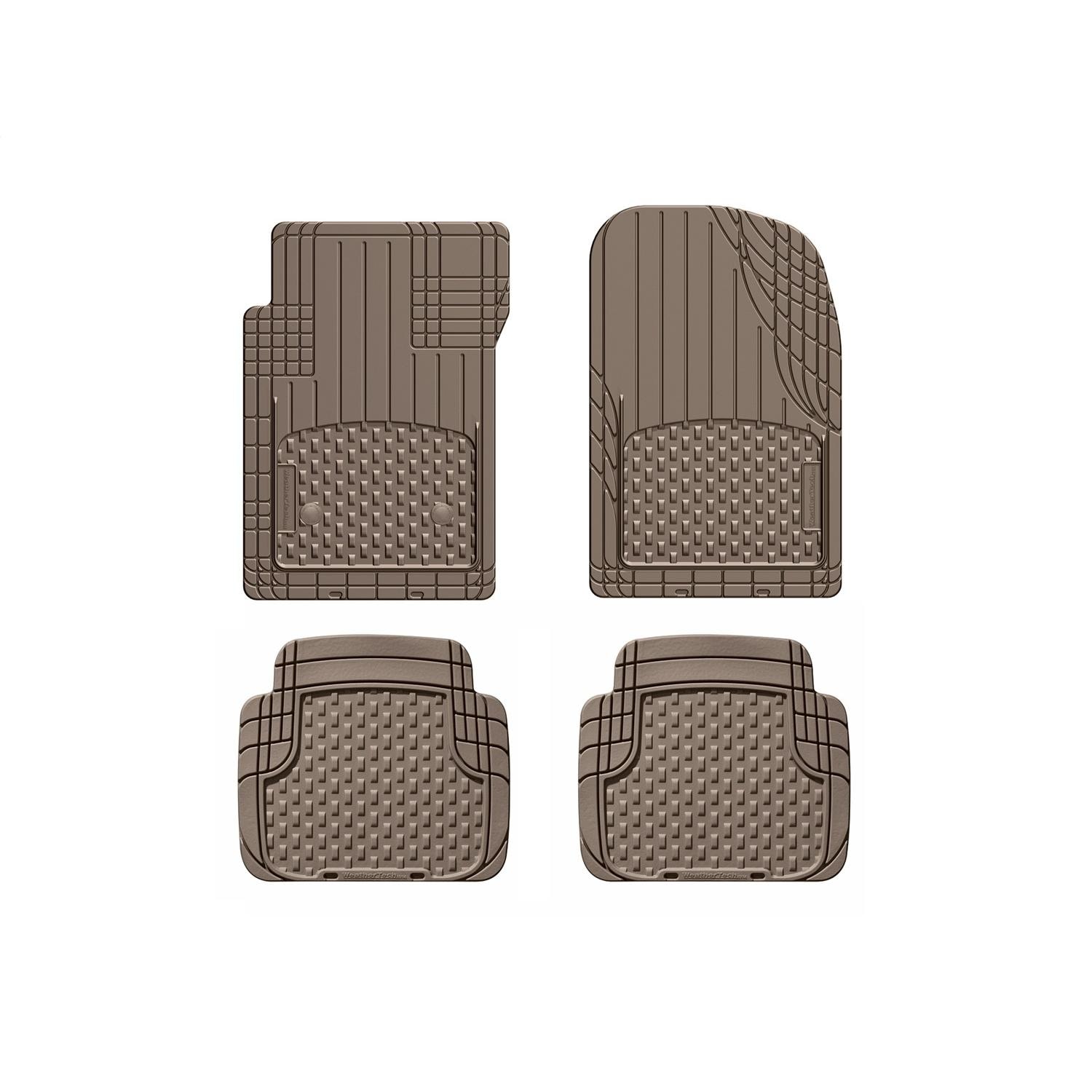 Weathertech Tan Universal Fit Floor Mat Set 11AVMST | AutoZone