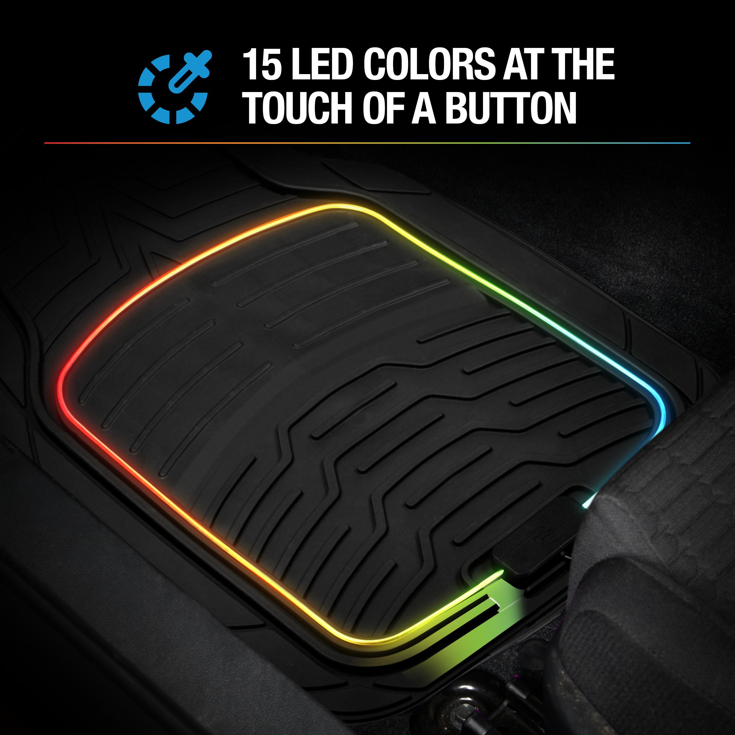 Type S Black Automotive Universal Floor Mat Set FL534690-4 | AutoZone