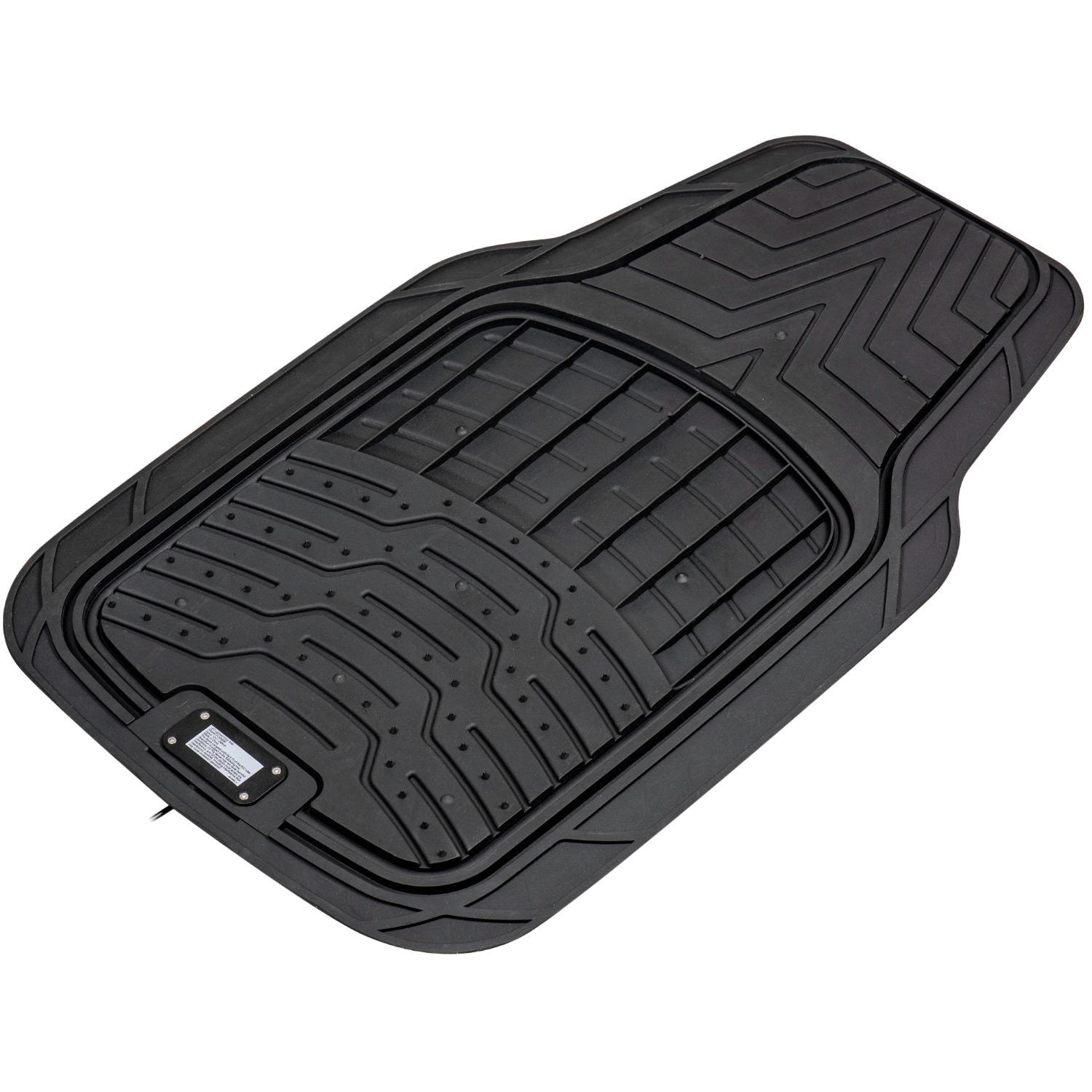 Type S Black Automotive Universal Floor Mat Set FL534690-4 | AutoZone