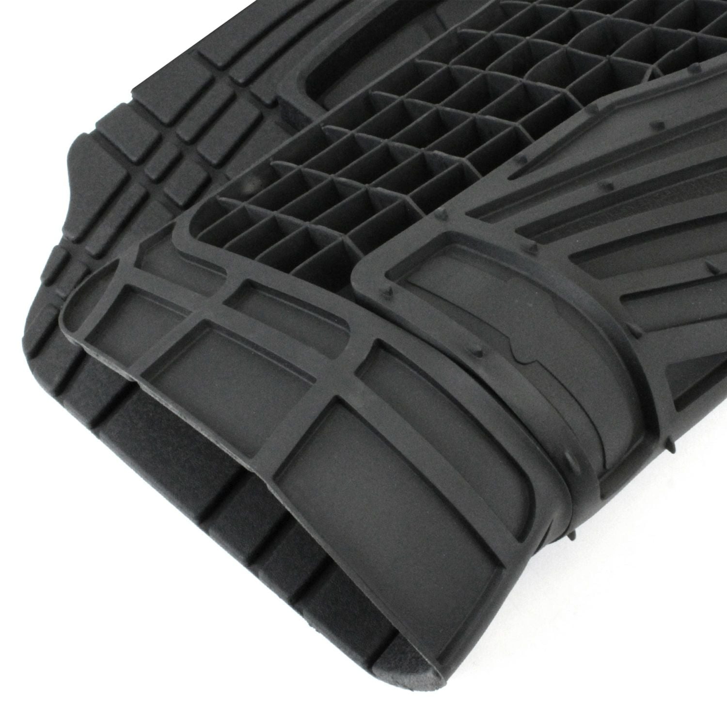 Goodyear Black Premium Rubber SUV Floor Mats 4 Piece | AutoZone
