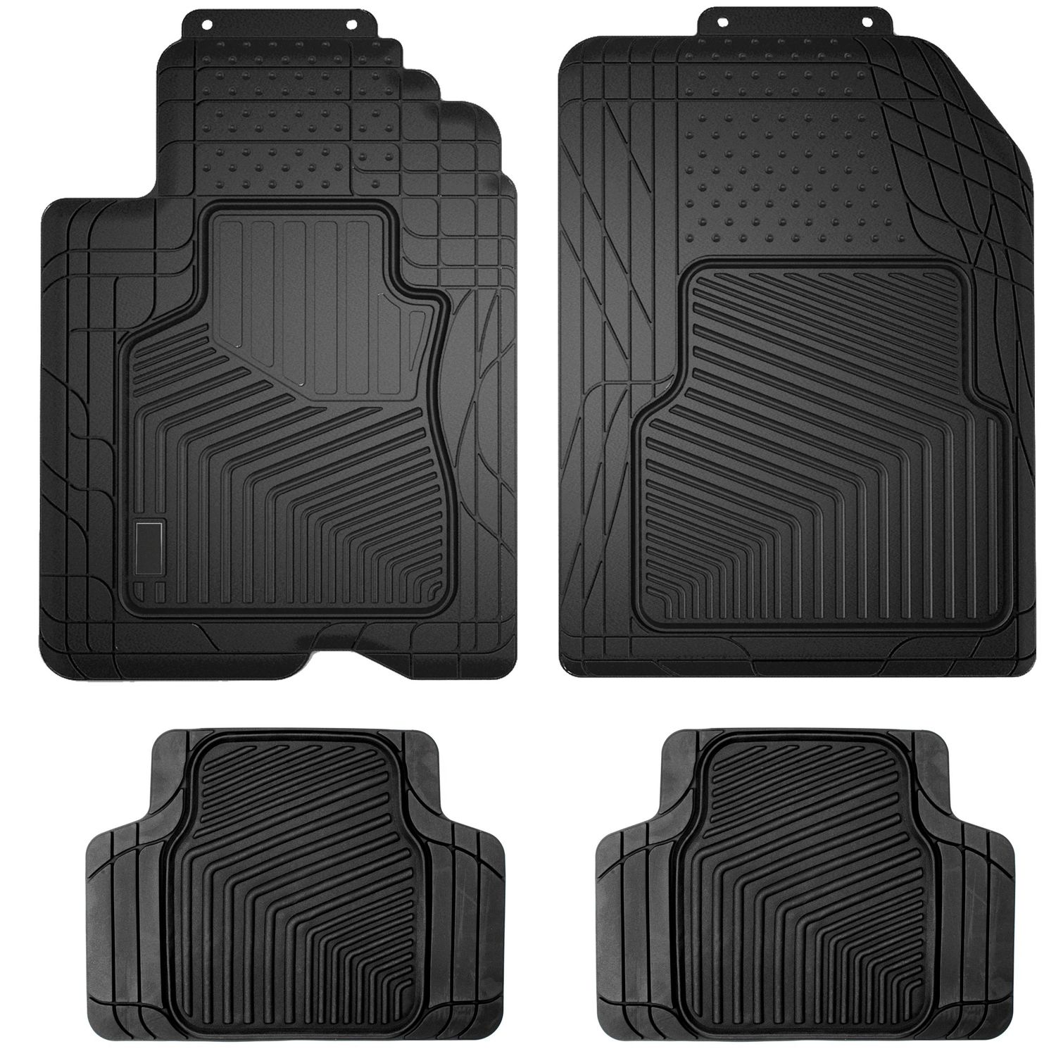 ProElite Black Universal Floor Mat Set 79824AUI | AutoZone